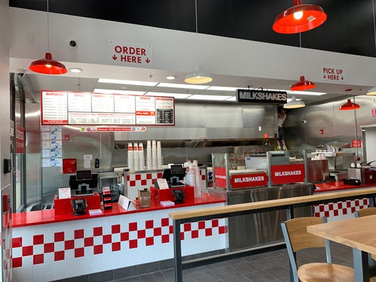 Five Guys in Wall has a feature you won't find outside of New York