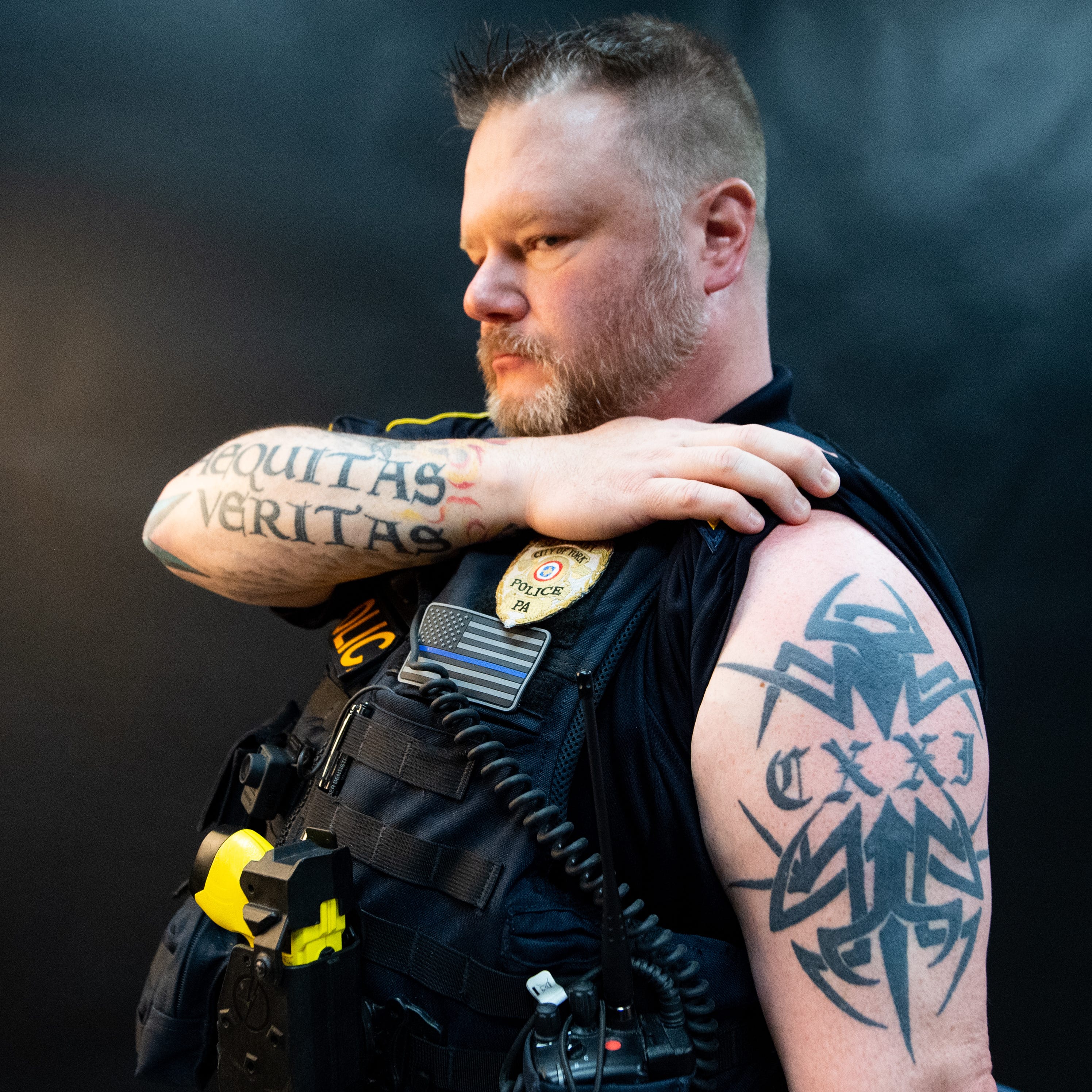 Law Enforcement Wife Tattoo Designs