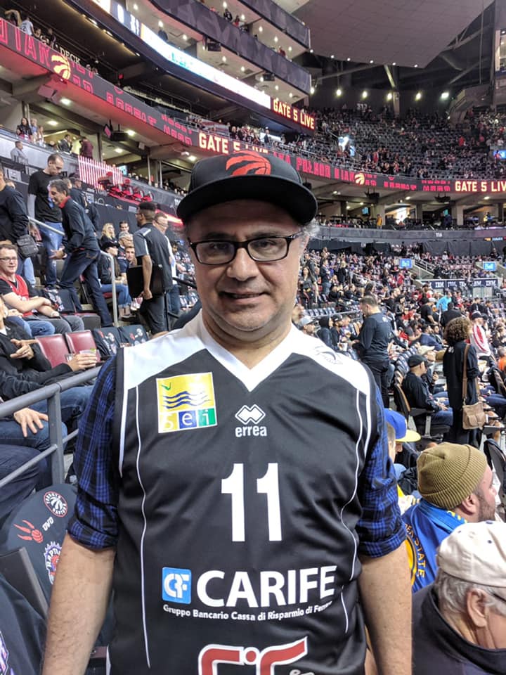 Raptors fan uses Andre Collins jersey as good luck charm in NBA Finals
