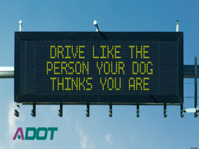 ADOT announces winning safety messages to display on freeway signs