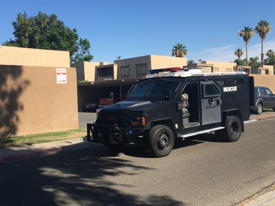 Police standoff in Indio ends following Chevron gas station fight