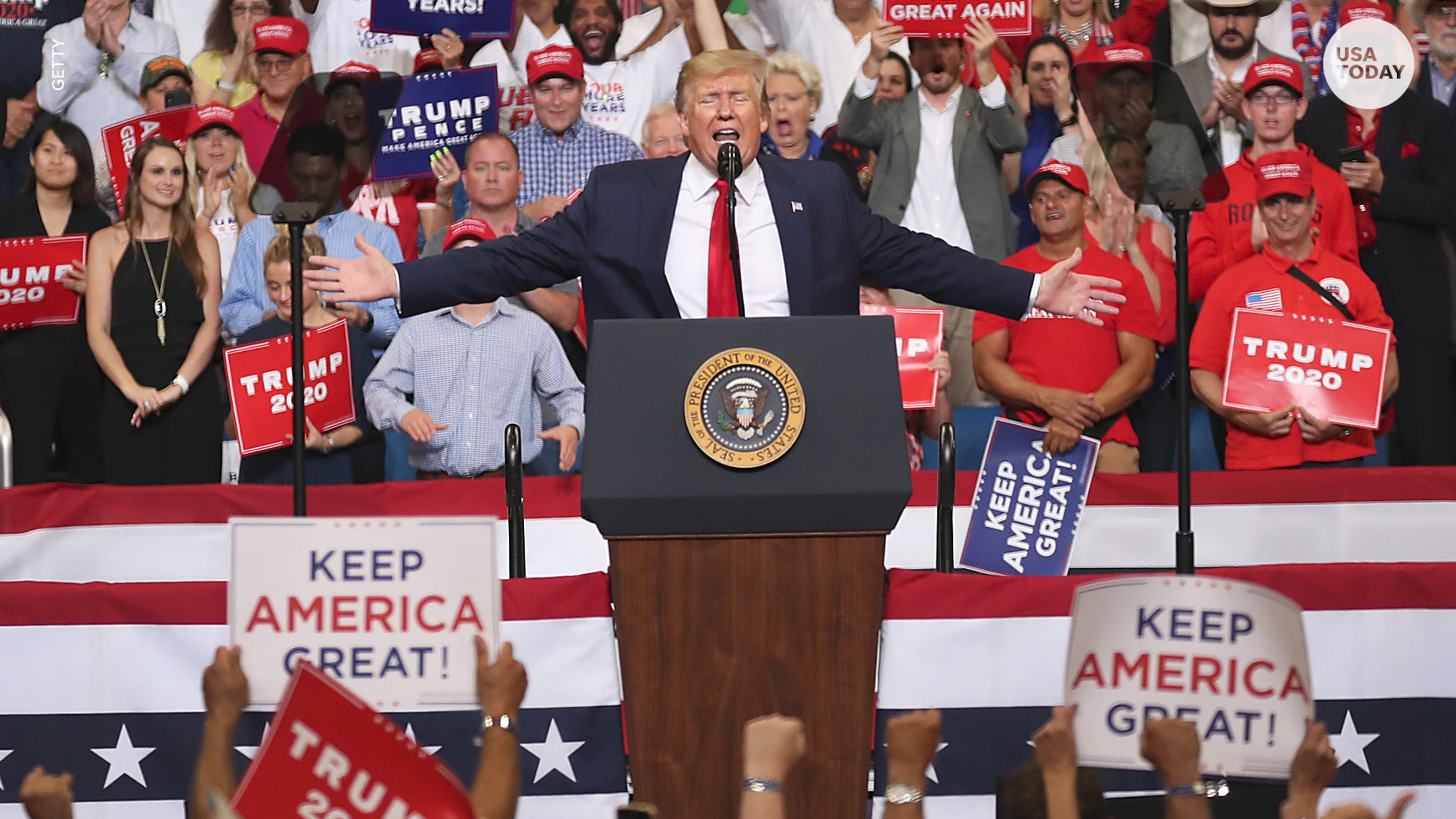 'Keep America Great': President Trump officially kicks off 2020 ...