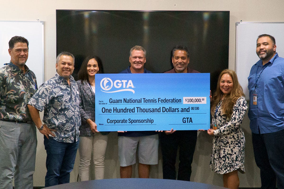 GTA commits $100K for Guam National Tennis Center