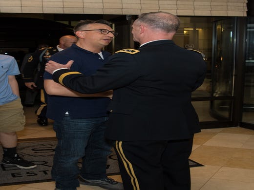 David Bellavia arrives in Washington for Medal of Honor ceremony