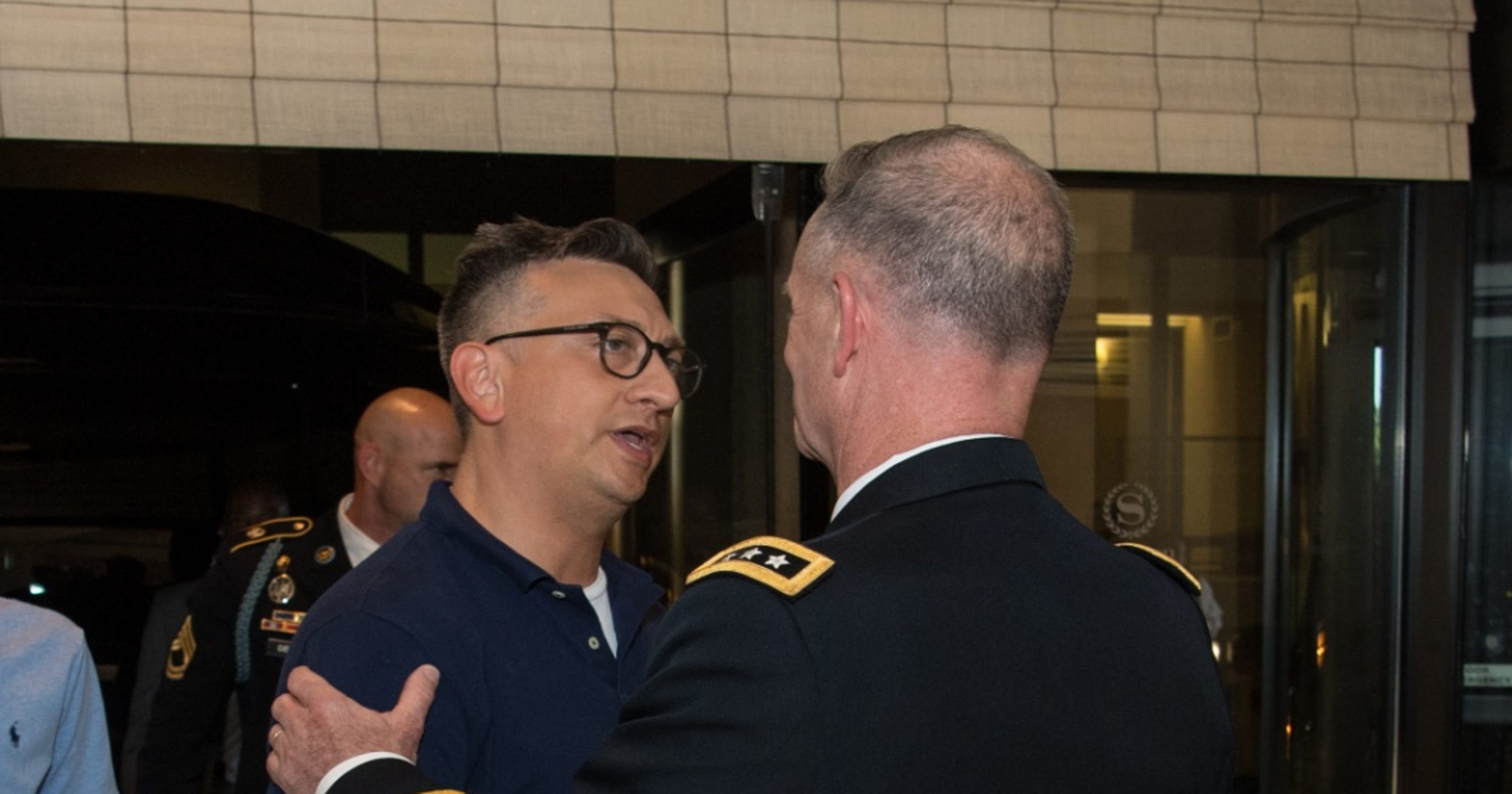 David Bellavia arrives in Washington for Medal of Honor ceremony