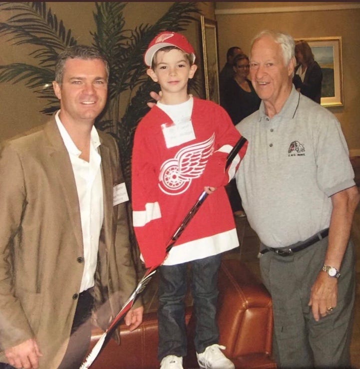 Ethan Phillips has special connection to Detroit Red Wings legend