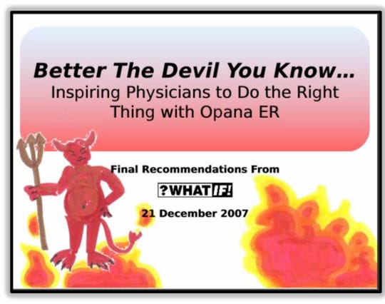 Opioid lawsuit: 'Strong' advertising falsely said Opana ER was safer