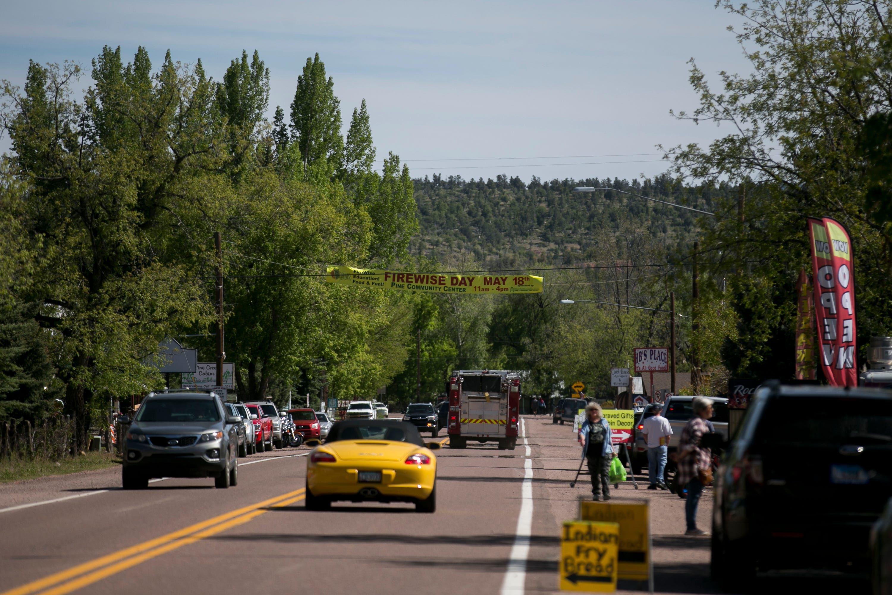 Pine, Ariz.: At the base of a canyon, every fire season can be a gamble