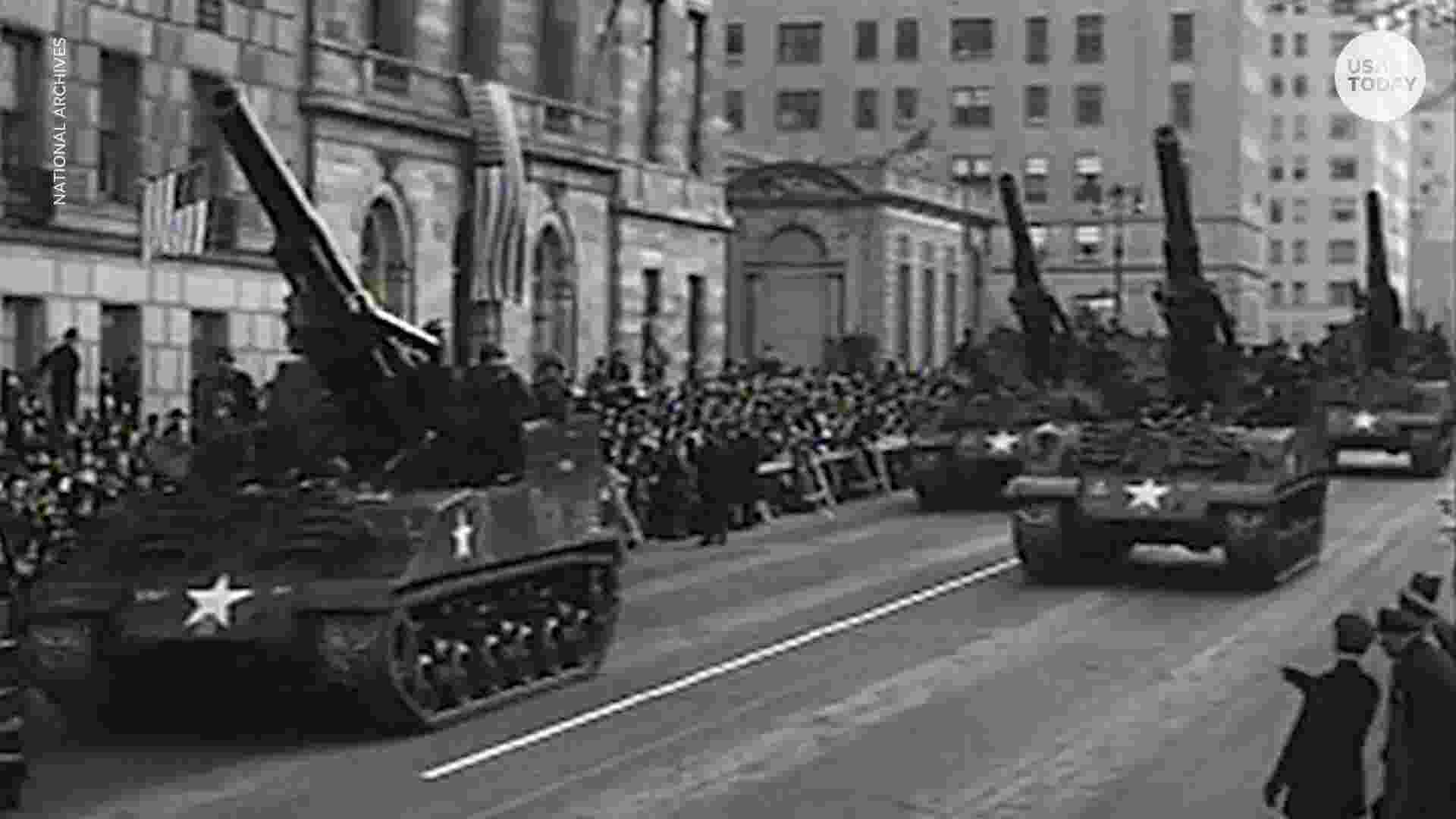 Military parades through the centuries: A look at American history