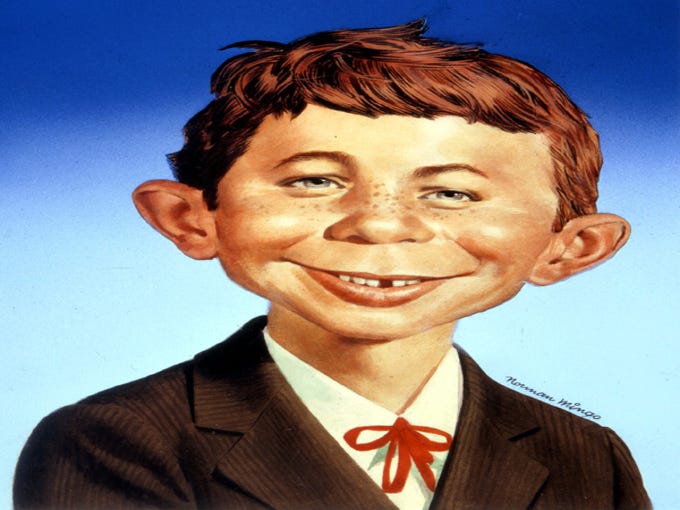 Alfred E. Neuman is sticking around, says MAD magazine artist