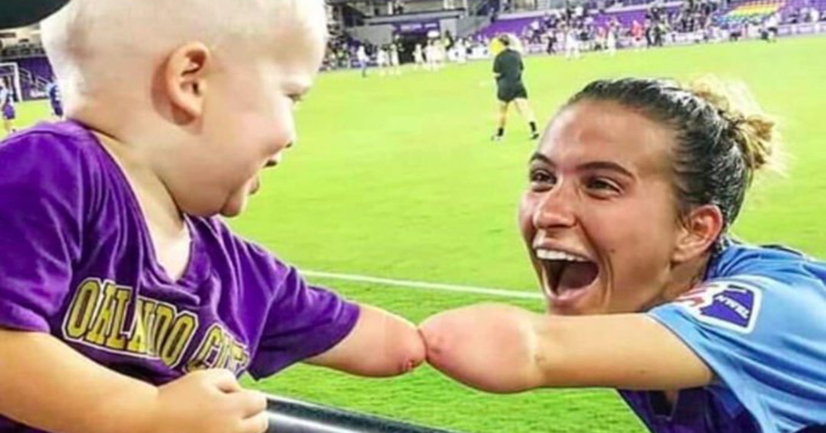 Former FSU soccer star Carson Pickett's special moment with fan captured