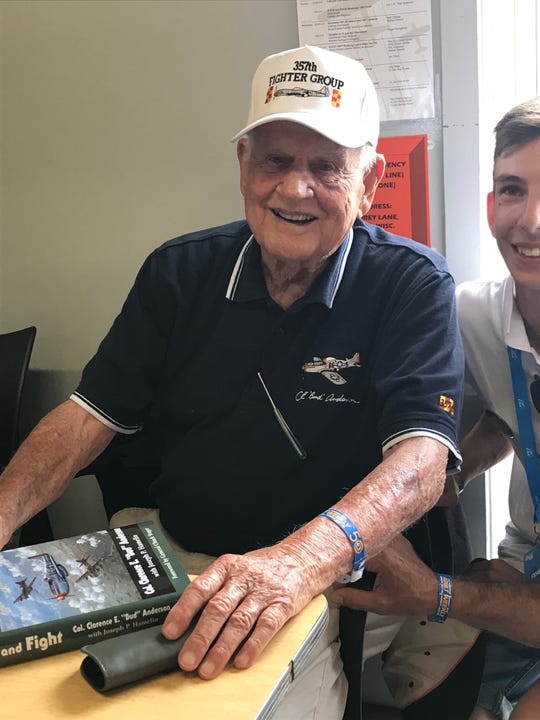 EAA: World War II triple ace describes flying P-51 Mustangs