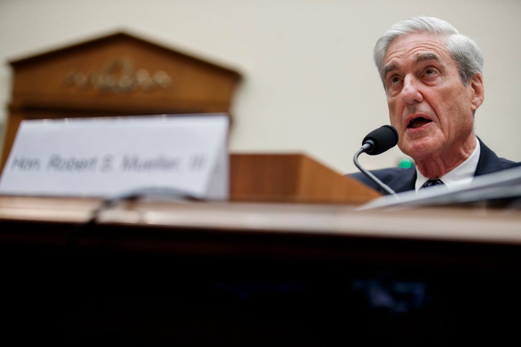 Robert Mueller testimony: Mueller says report is a 'signal, a flag'