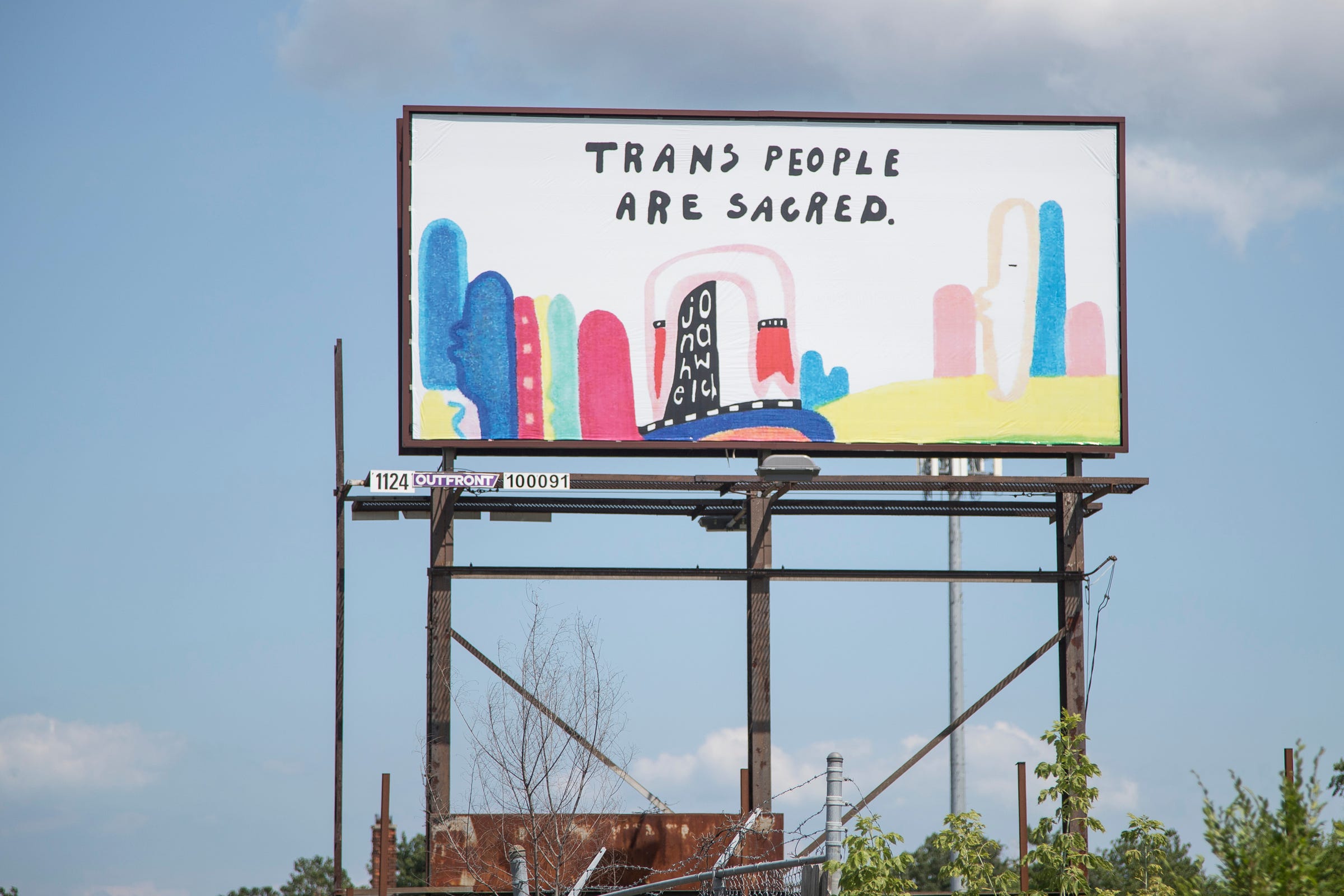 'Trans people are sacred:' Billboard in Detroit sends hopeful message