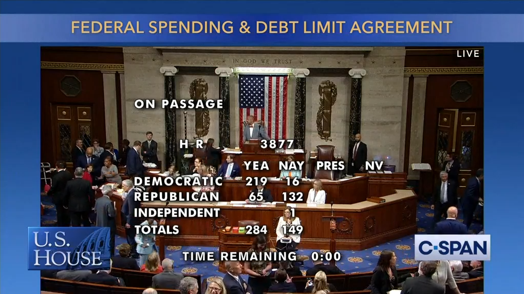 Donald Trump's budget deal with Nancy Pelosi passes House