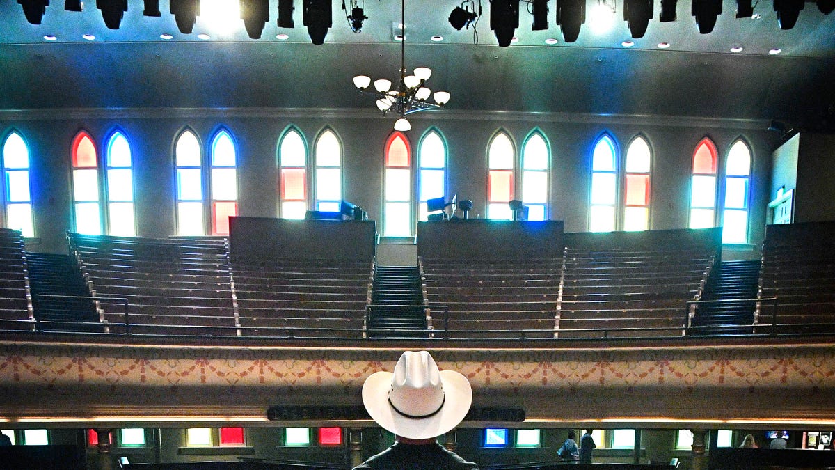 Take a look inside the Ryman Auditorium