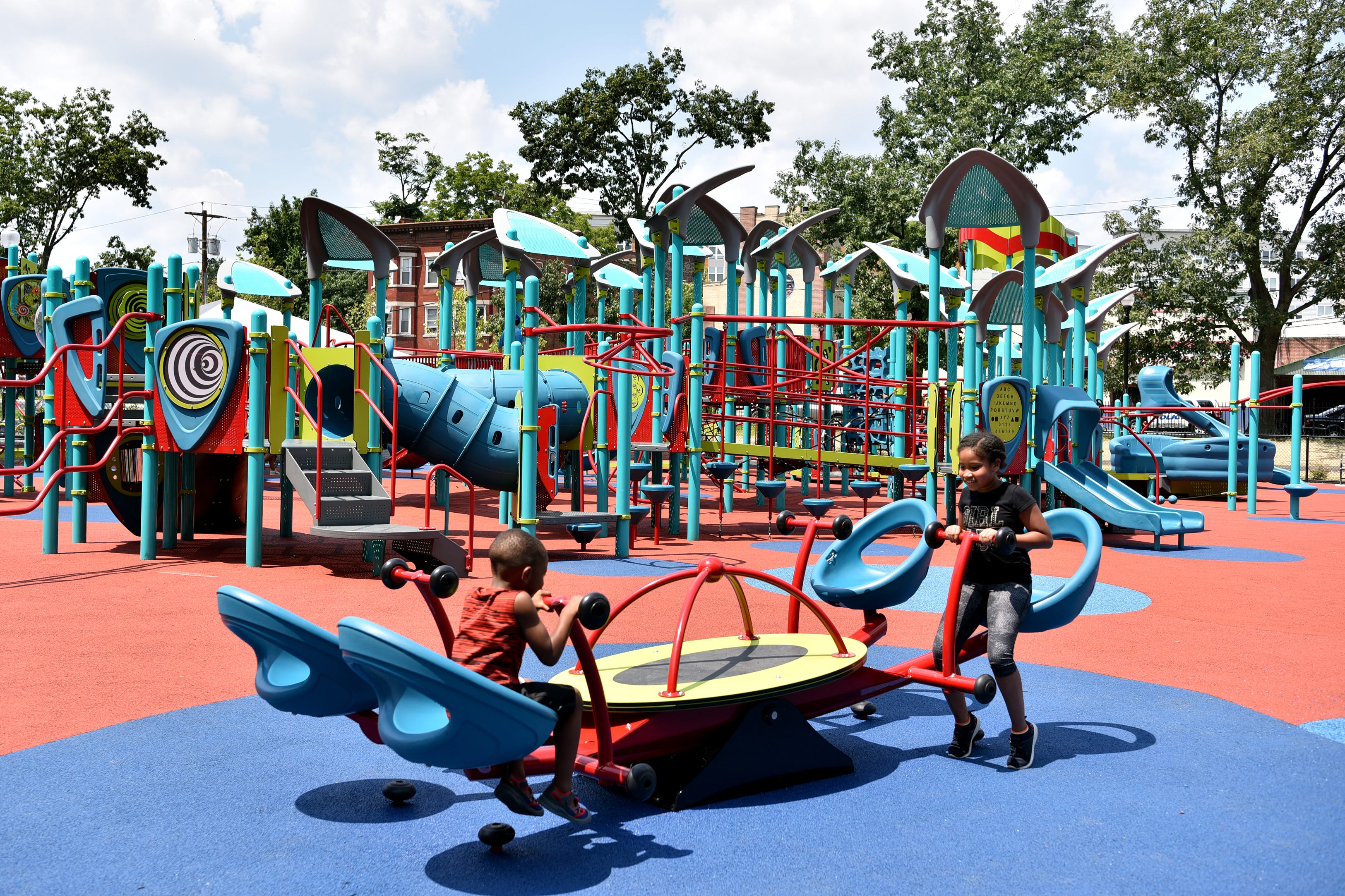 New Watsessing Park all-access playground is special needs, autism-friendly