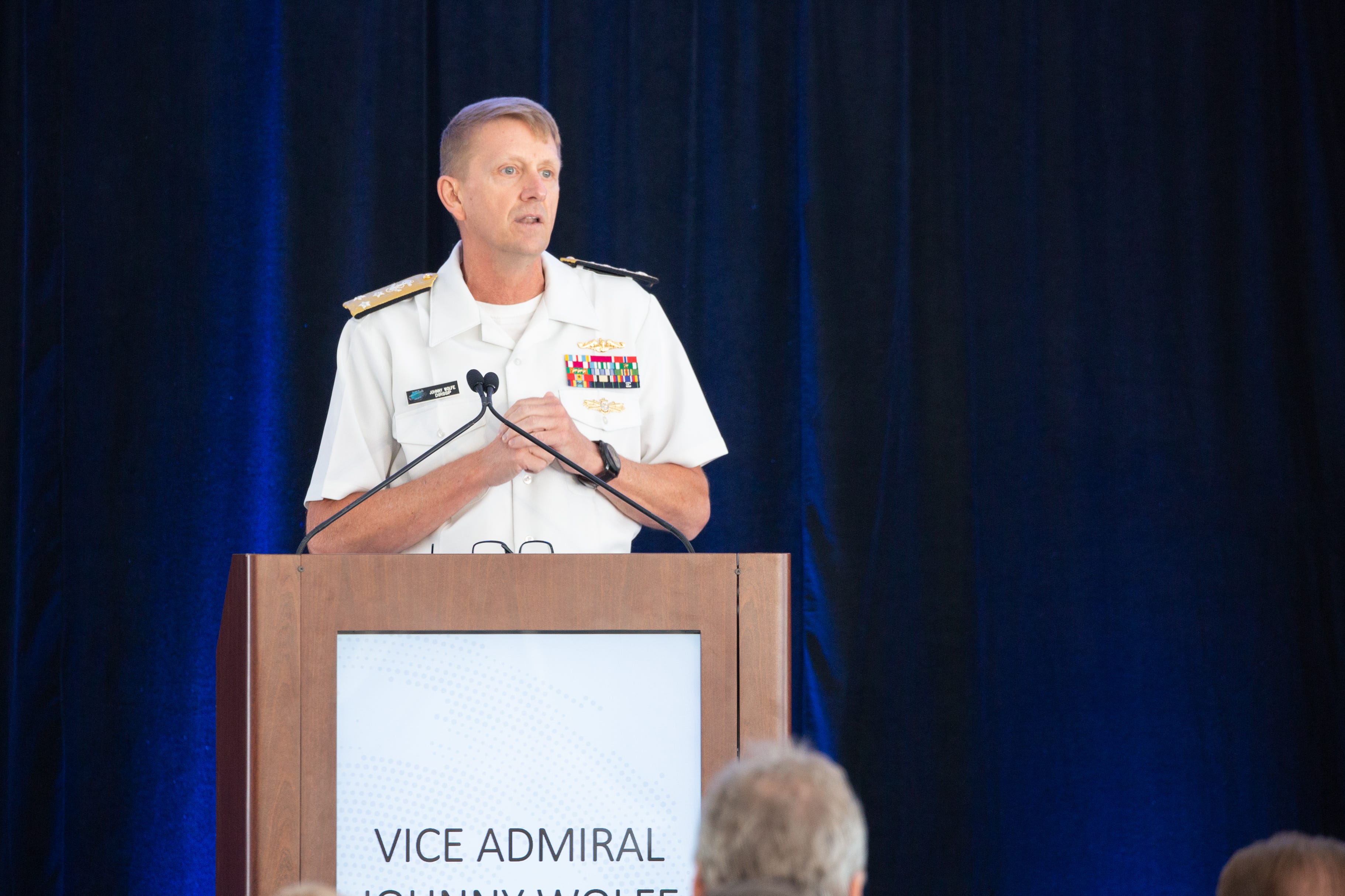 Lockheed Martin raises flag at Navy ballistic missile HQ in Titusville