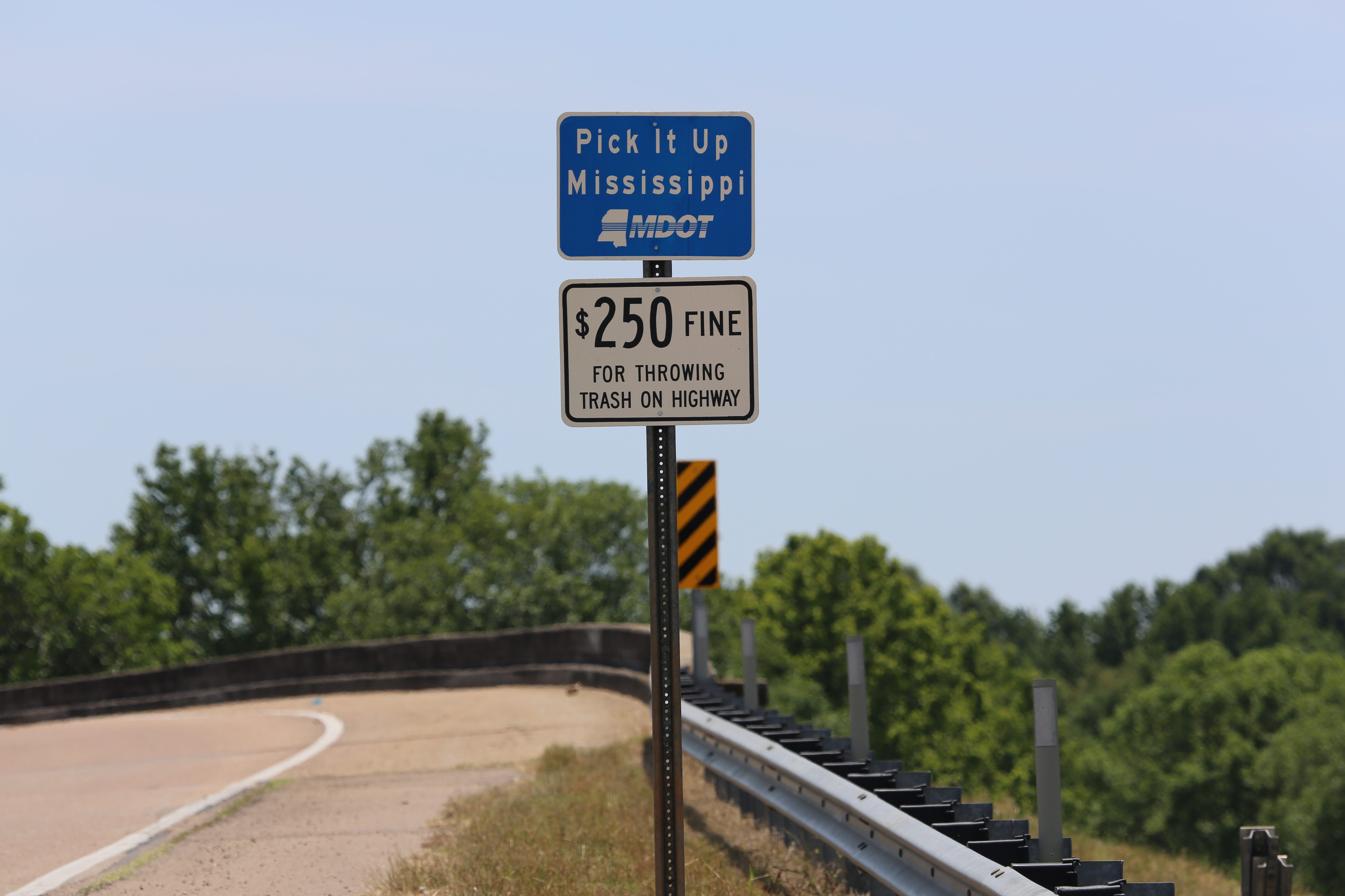 Mississippi Department of Transportation: $3 million to pick up litter