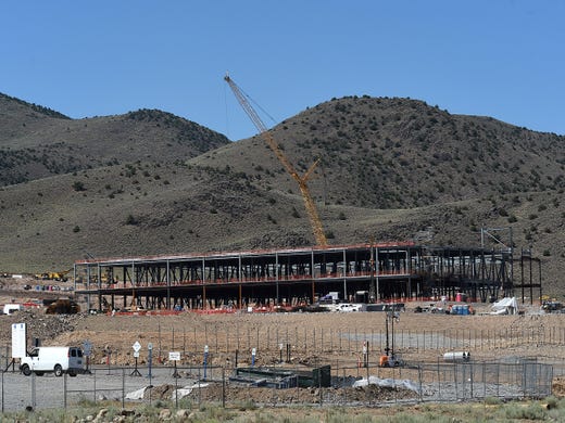 Google’s massive facility rising in high desert east of Reno