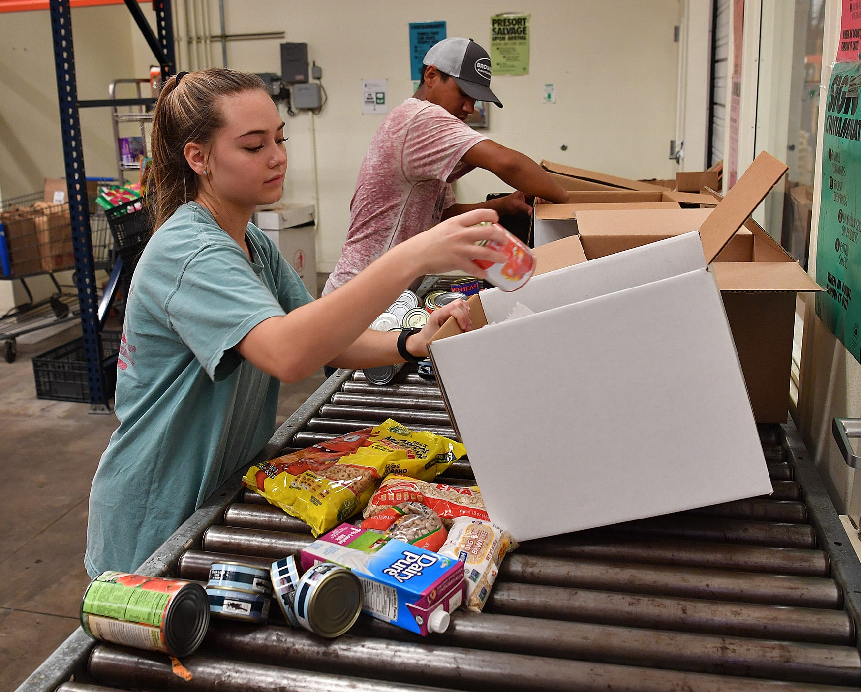 Mural enhances Food Bank warehouse