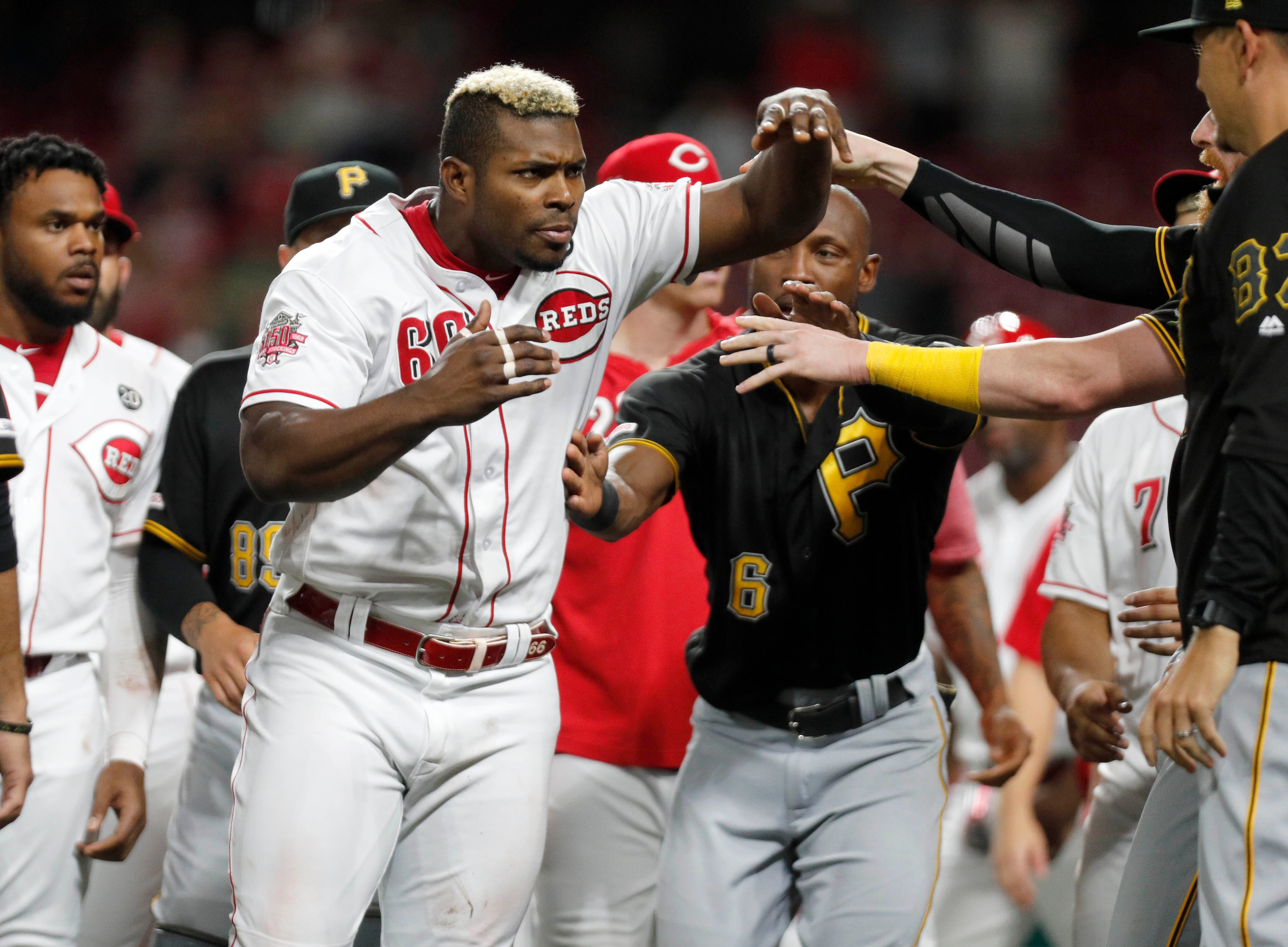 Yasiel Puig, Reds-Pirates brawl: Fight gets crazy in Cincinnati