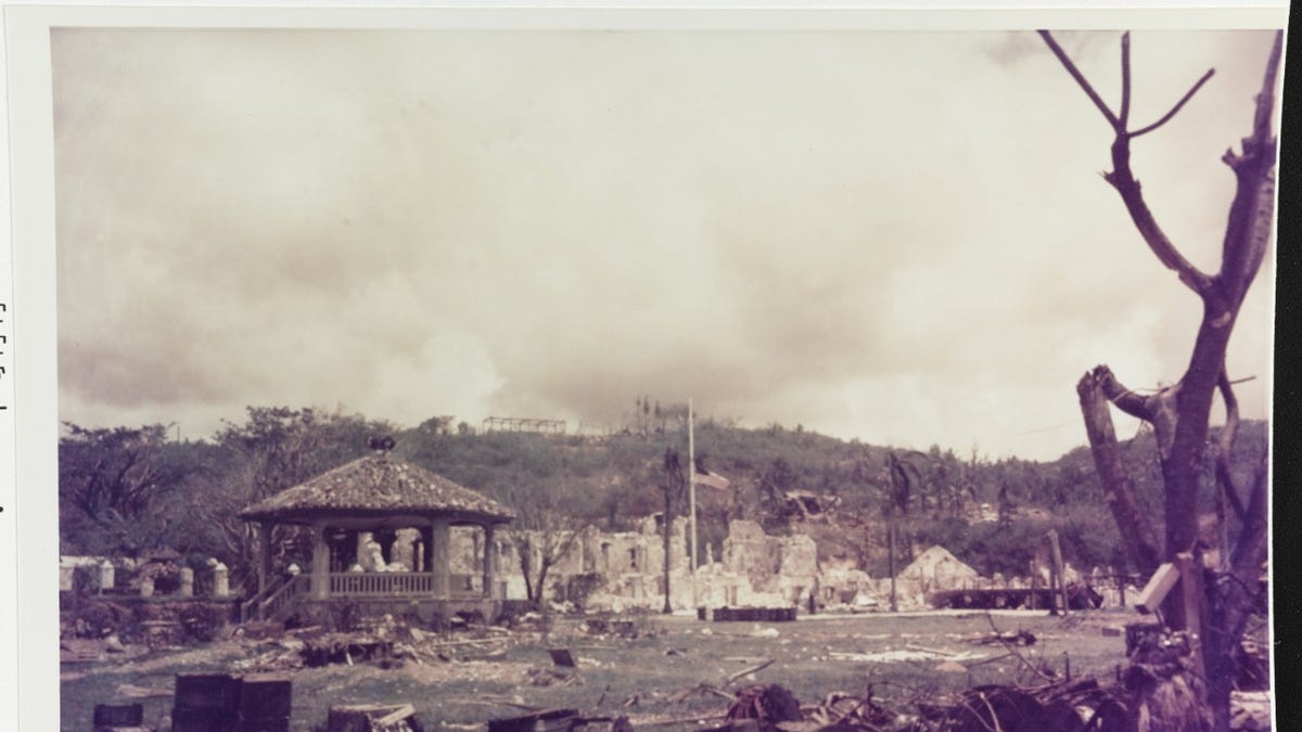 Scenes From The Liberation Of Guam In 1944