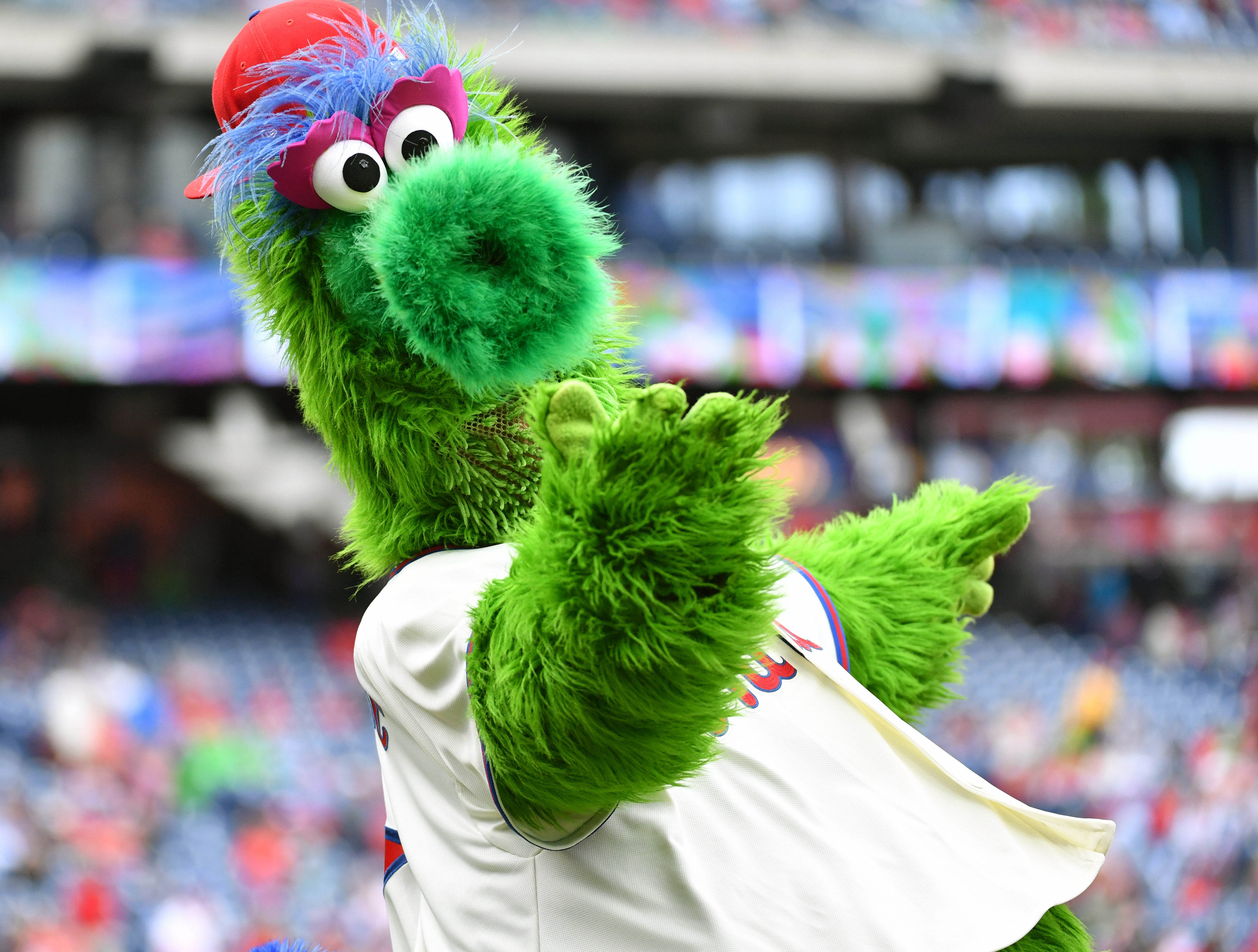Phillie Phanatic may look a bit different starting Sunday