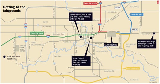 Iowa State Fair: Details on ticket prices, hours, parking, shuttle, deals