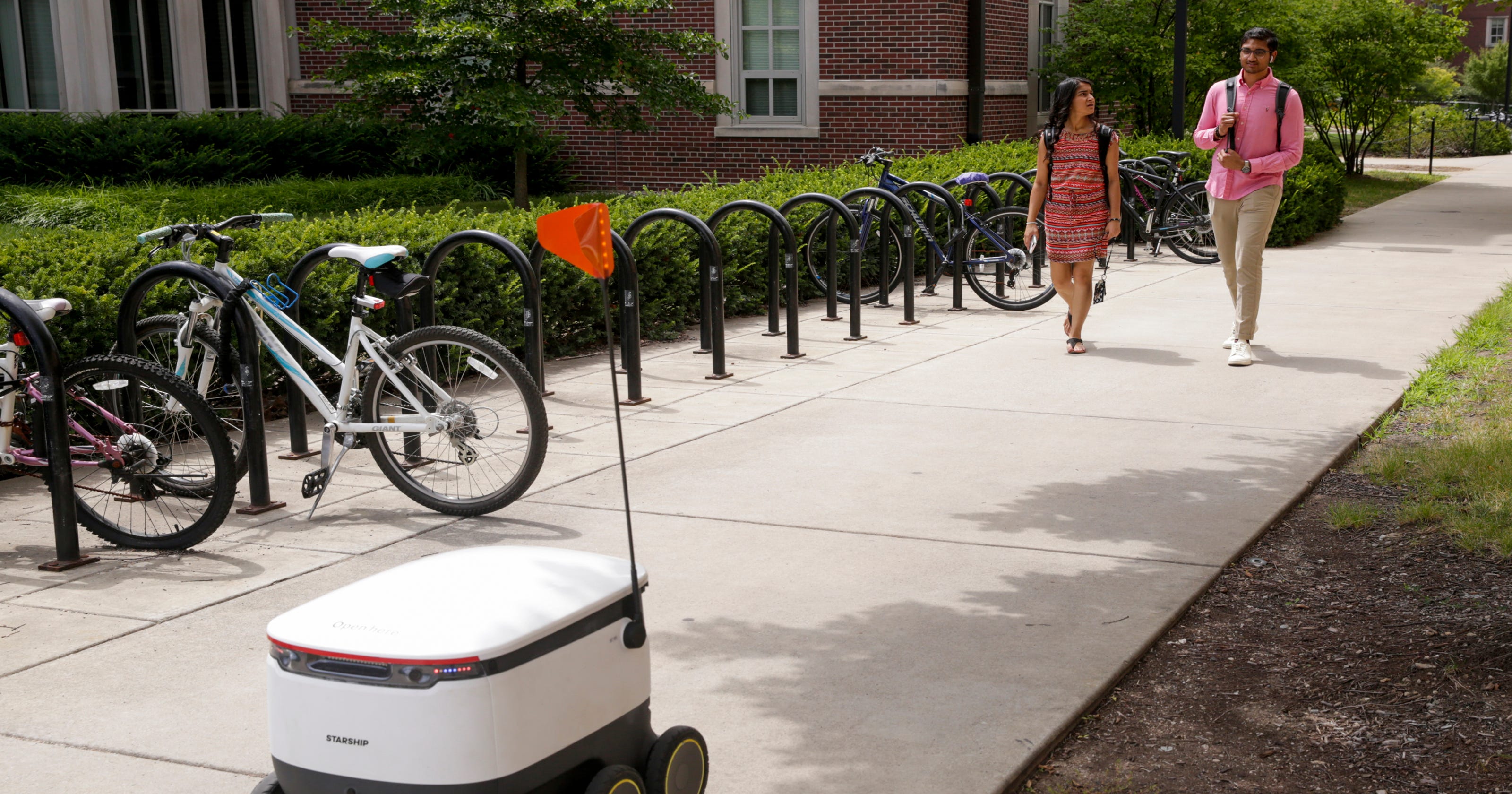 Starship Technologies brings delivery robots to Purdue's campus