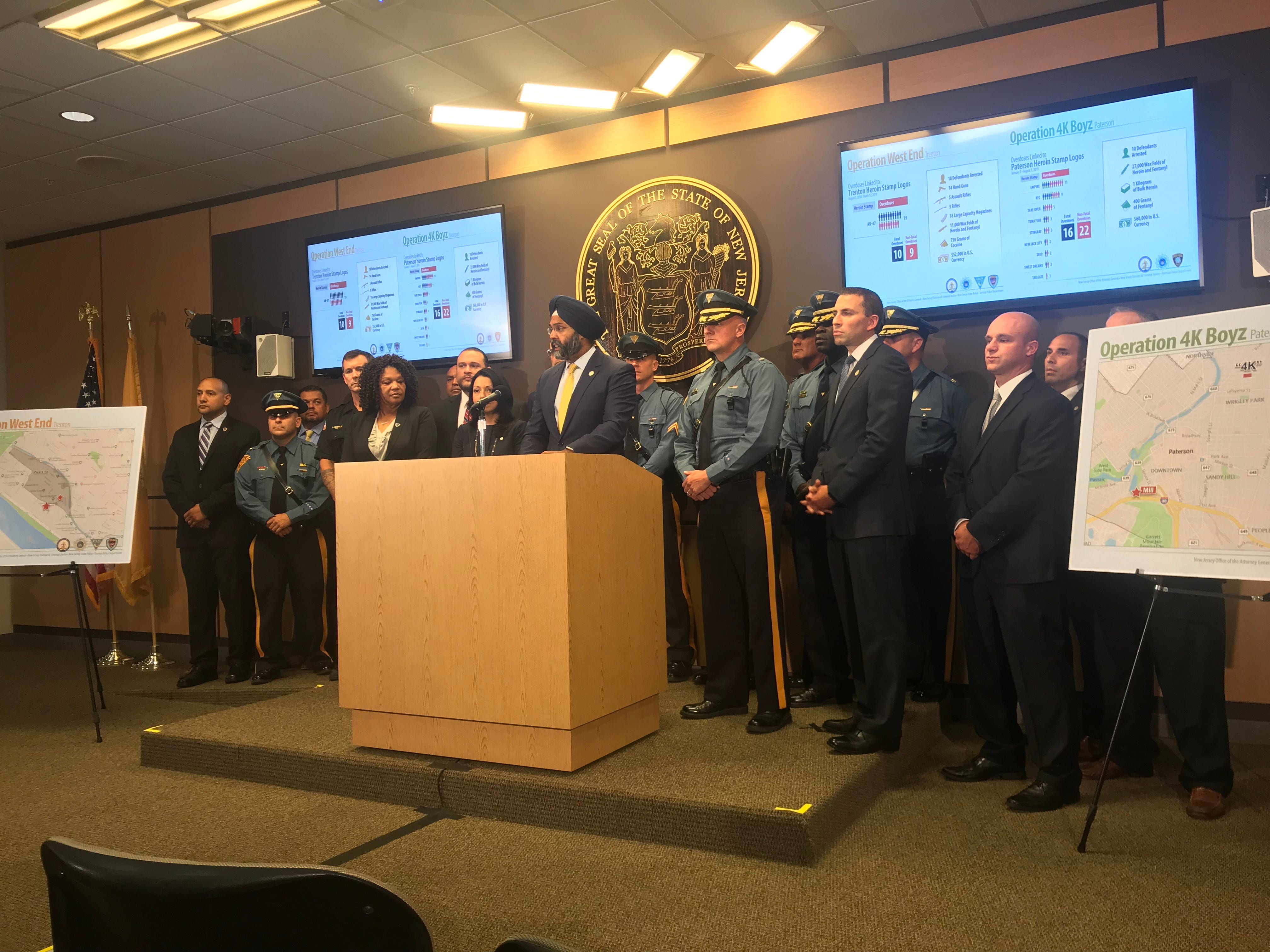 Paterson NJ Bloods gang targeted again in drug sting