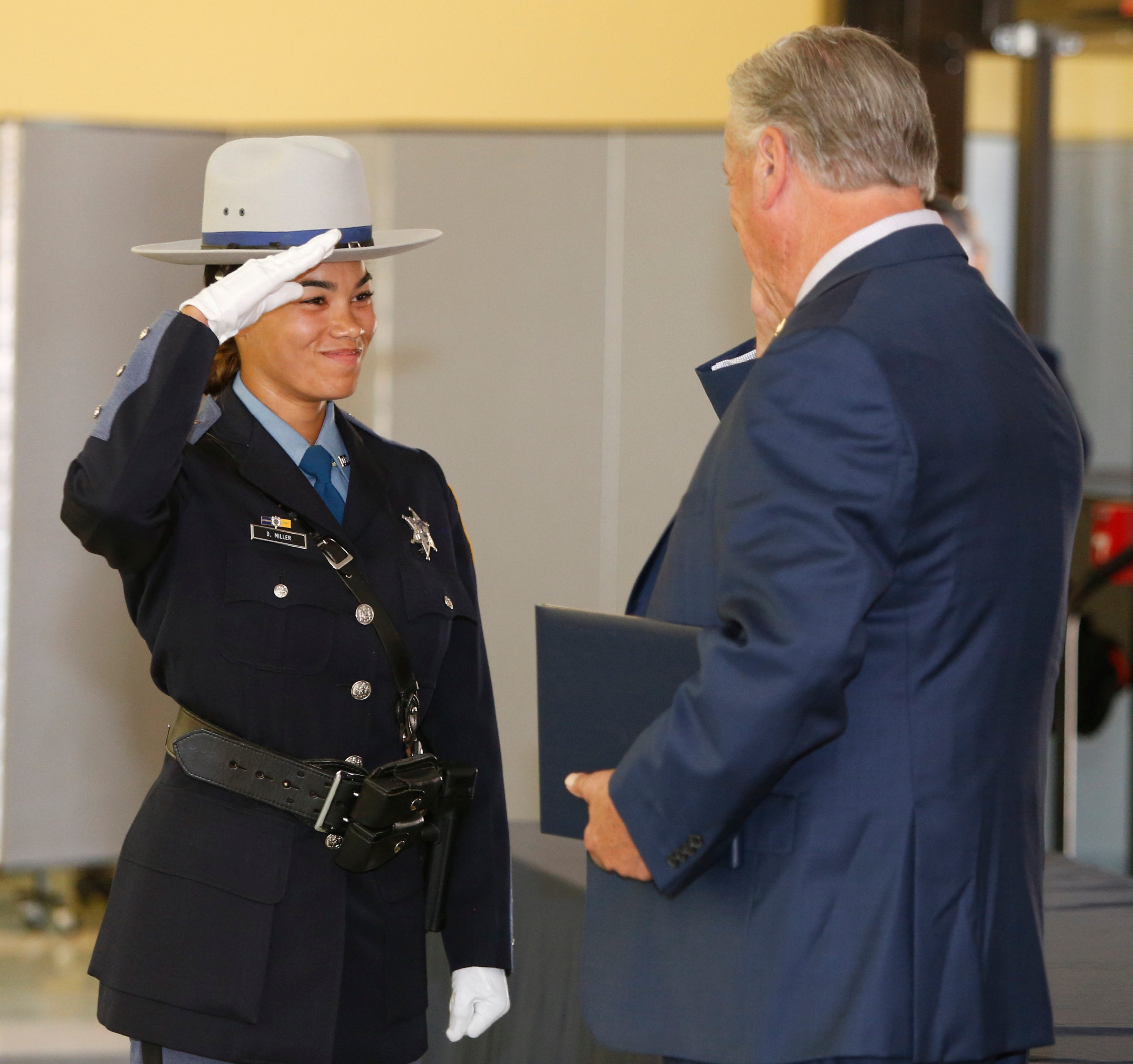 Passion for forensics, investigation drives police academy graduate