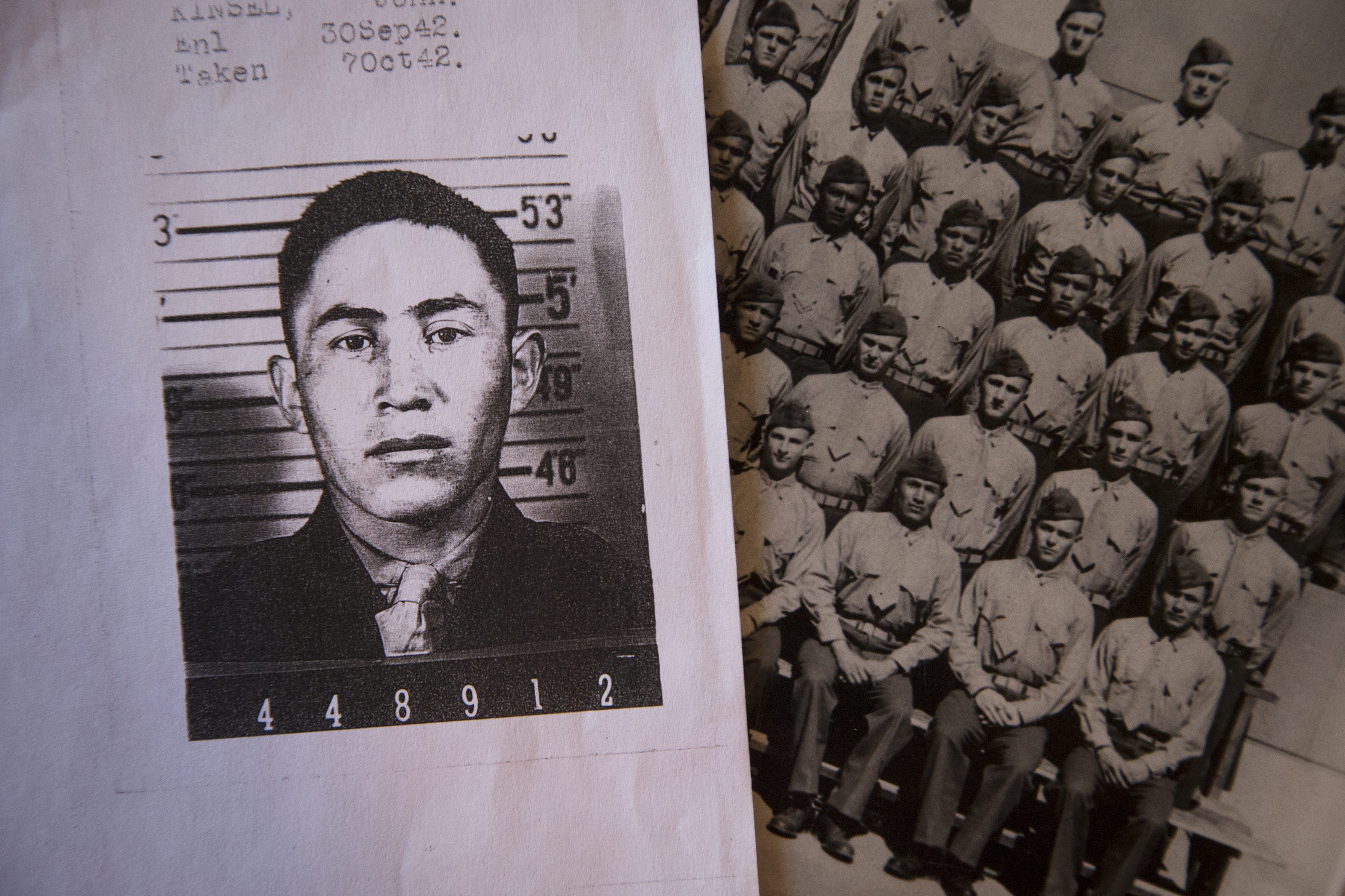 Navajo Code Talker John Kinsel Sr. recalls the making of a code