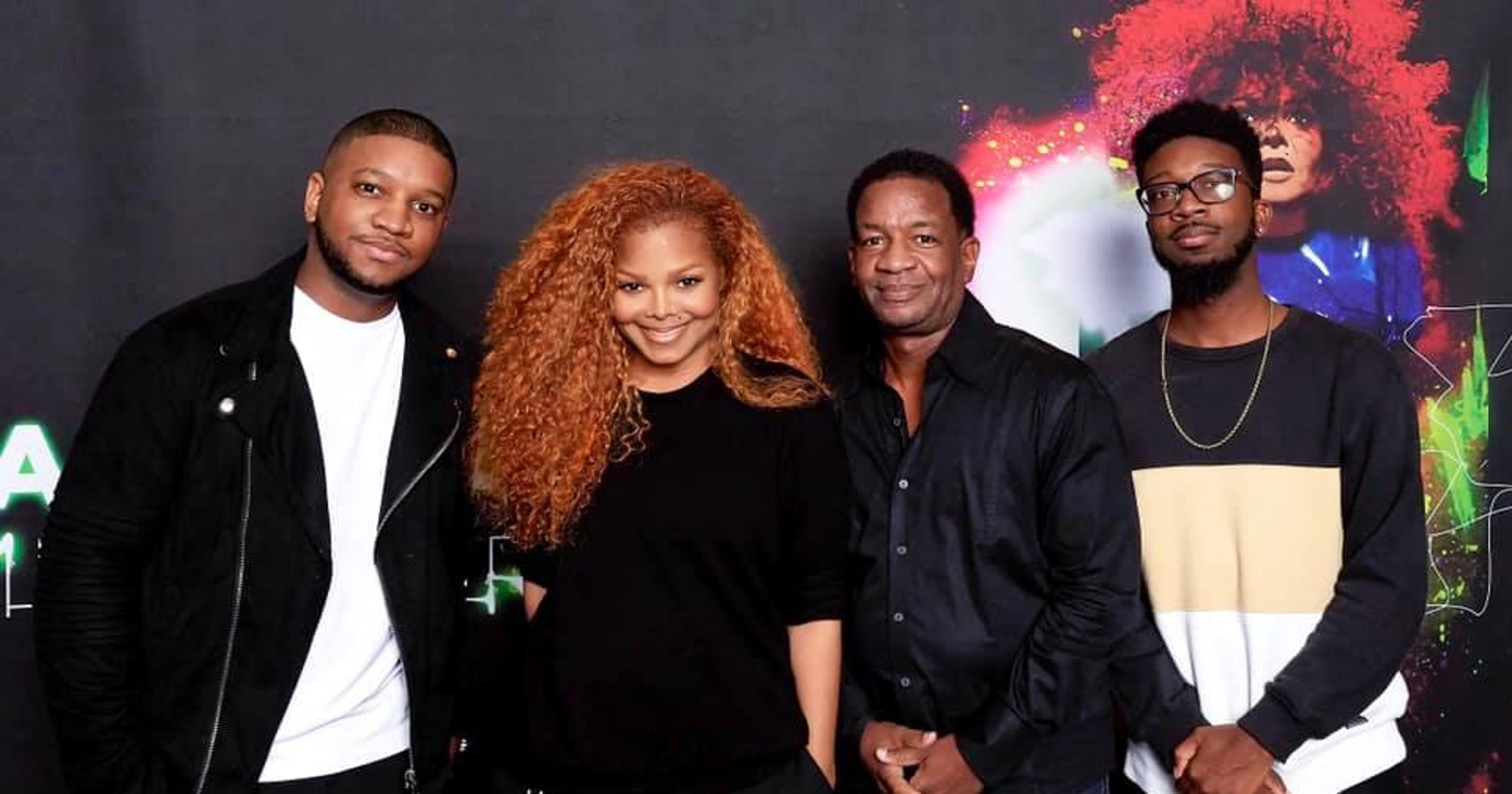 Janet Jackson surprises fan and the dad's reaction is adorable