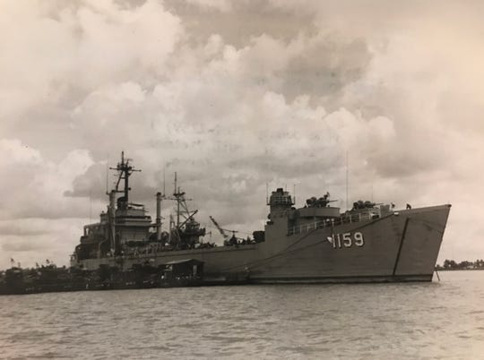Officers, crew of the USS Tom Green County forged local ties