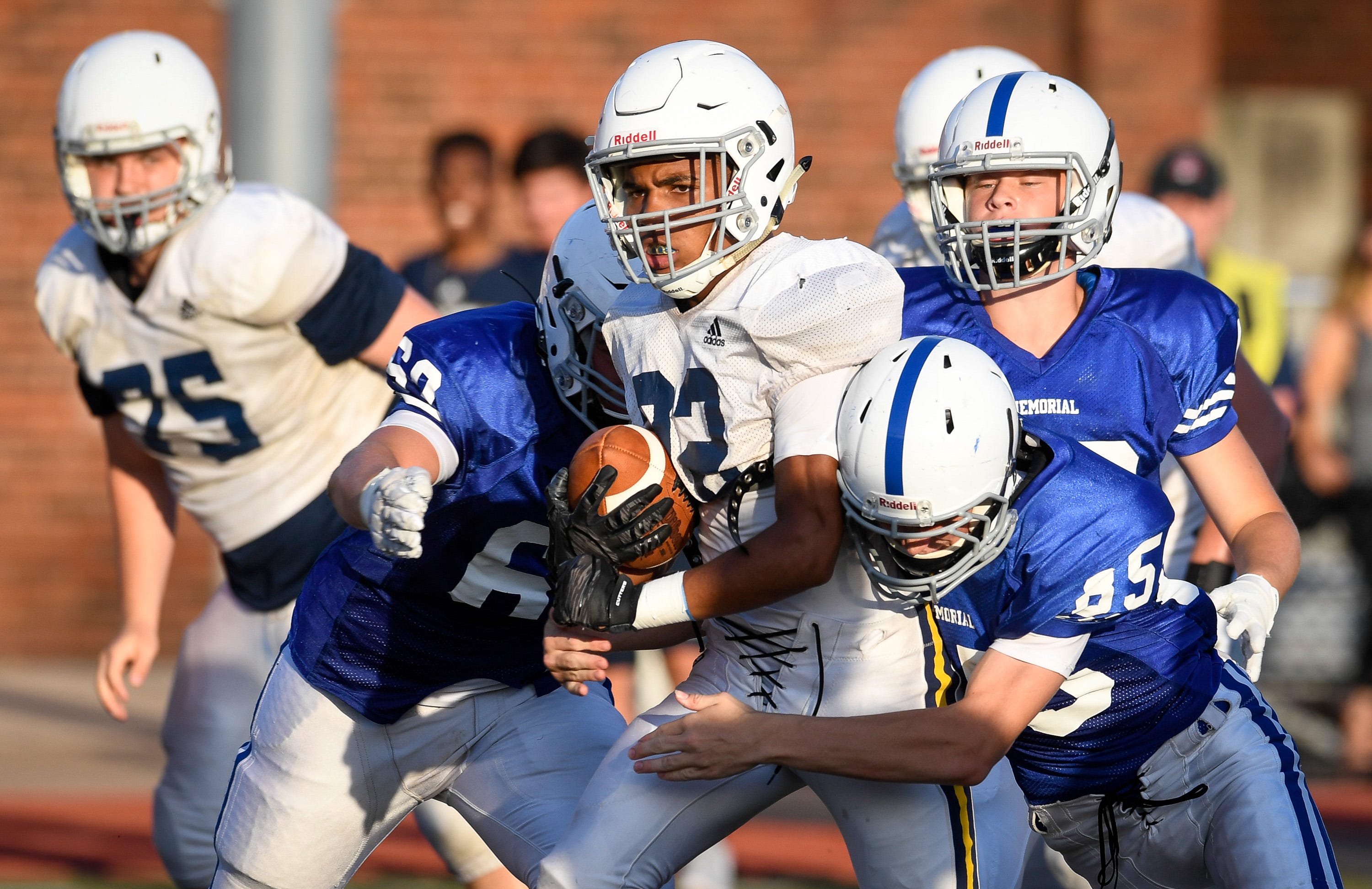 Logan Johnson was an unsung hero for Memorial football last year
