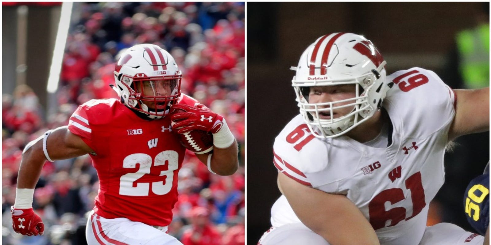 These Wisconsin football players have won national awards