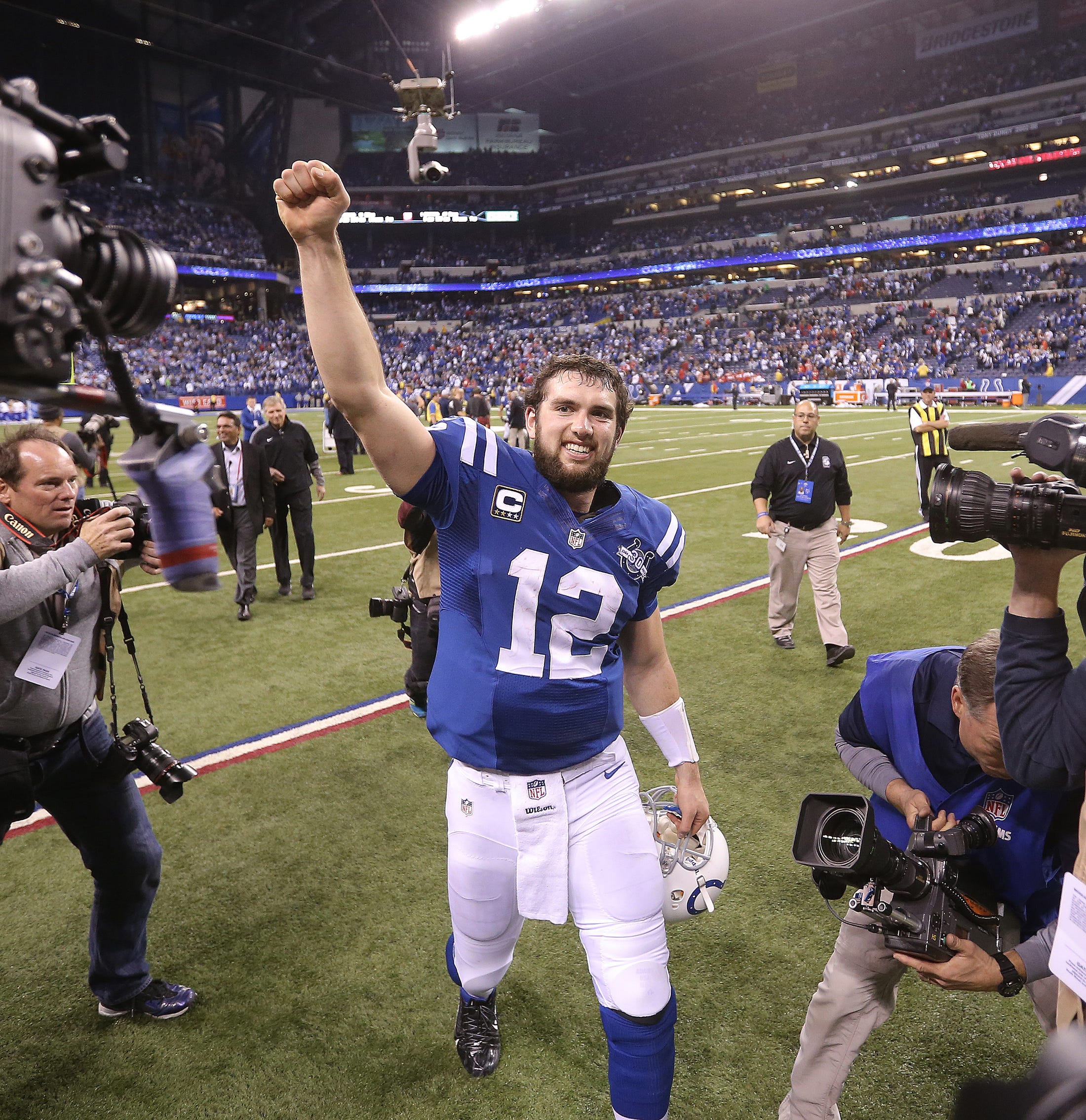 Andrew Luck's wife Nicole Pechanec gives birth to a daughter