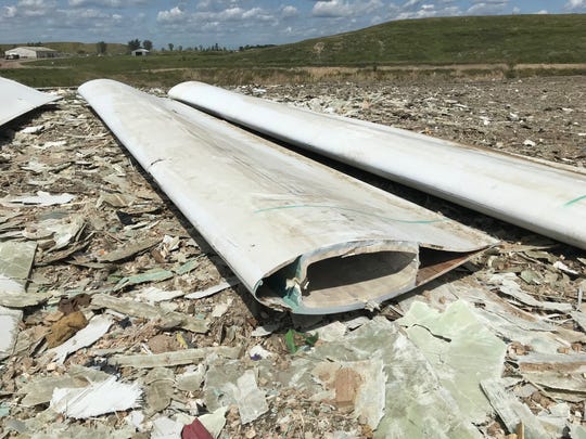 Sioux Falls landfill tightens rules after Iowa dumps dozens of wind ...