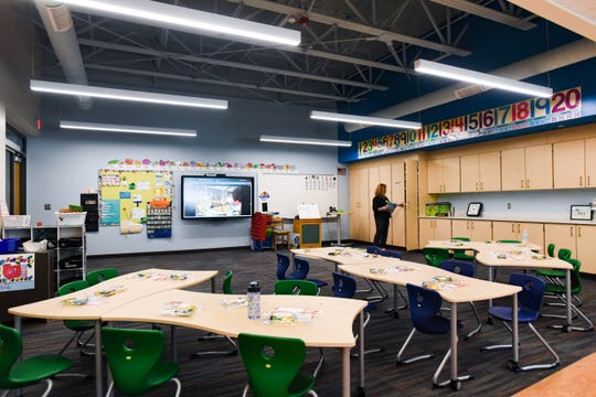 Renovated Dwight Rich School opens 2 weeks after first day of school