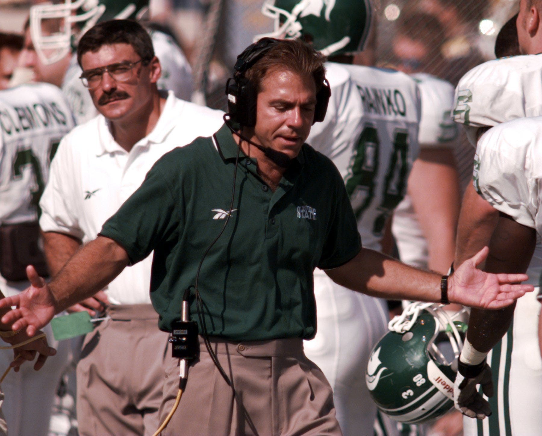 Nick Saban has never beat Nebraska in his college head coaching career ...