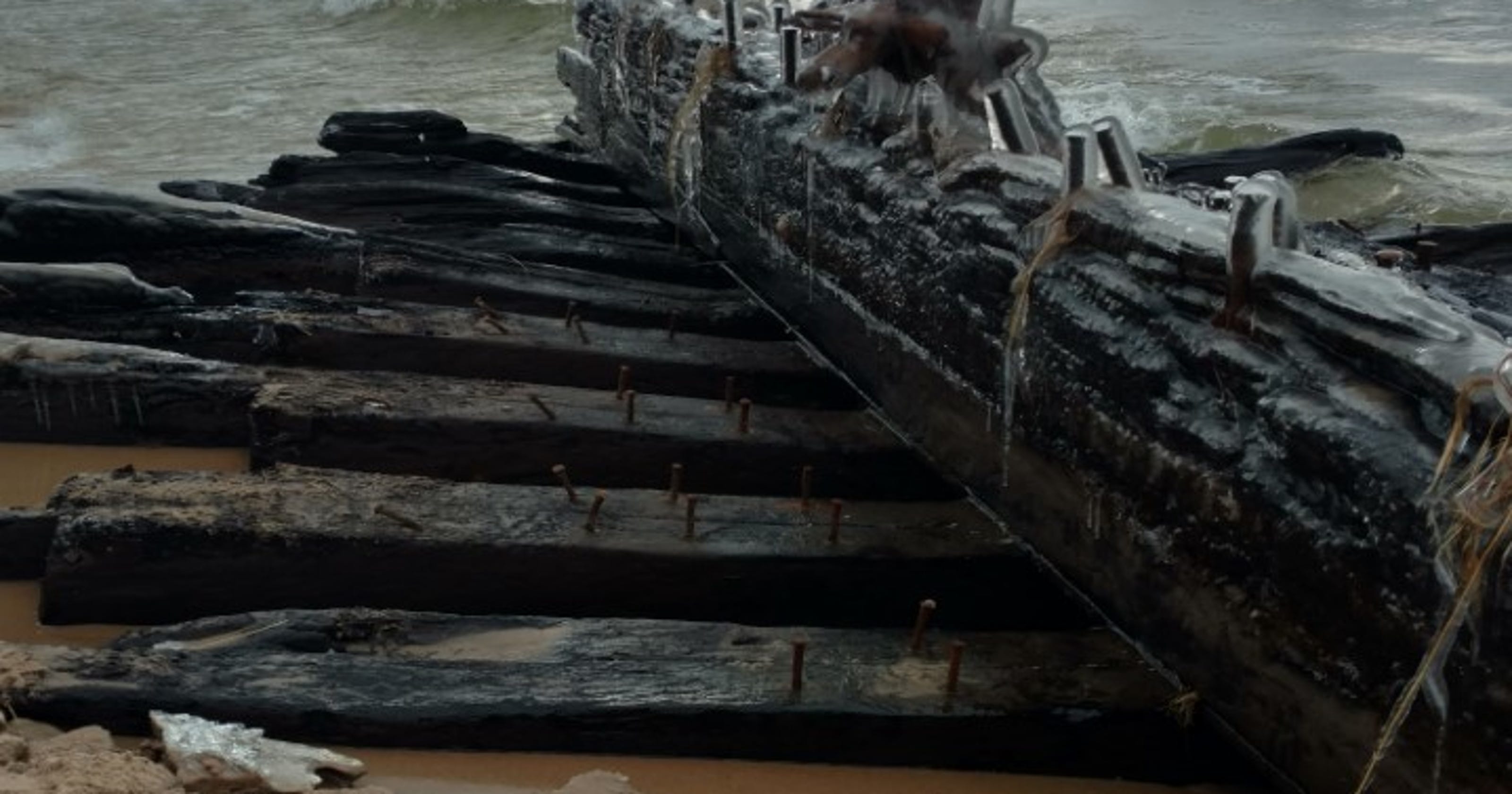 High-water Great Lakes uncover pieces of history: shipwrecks