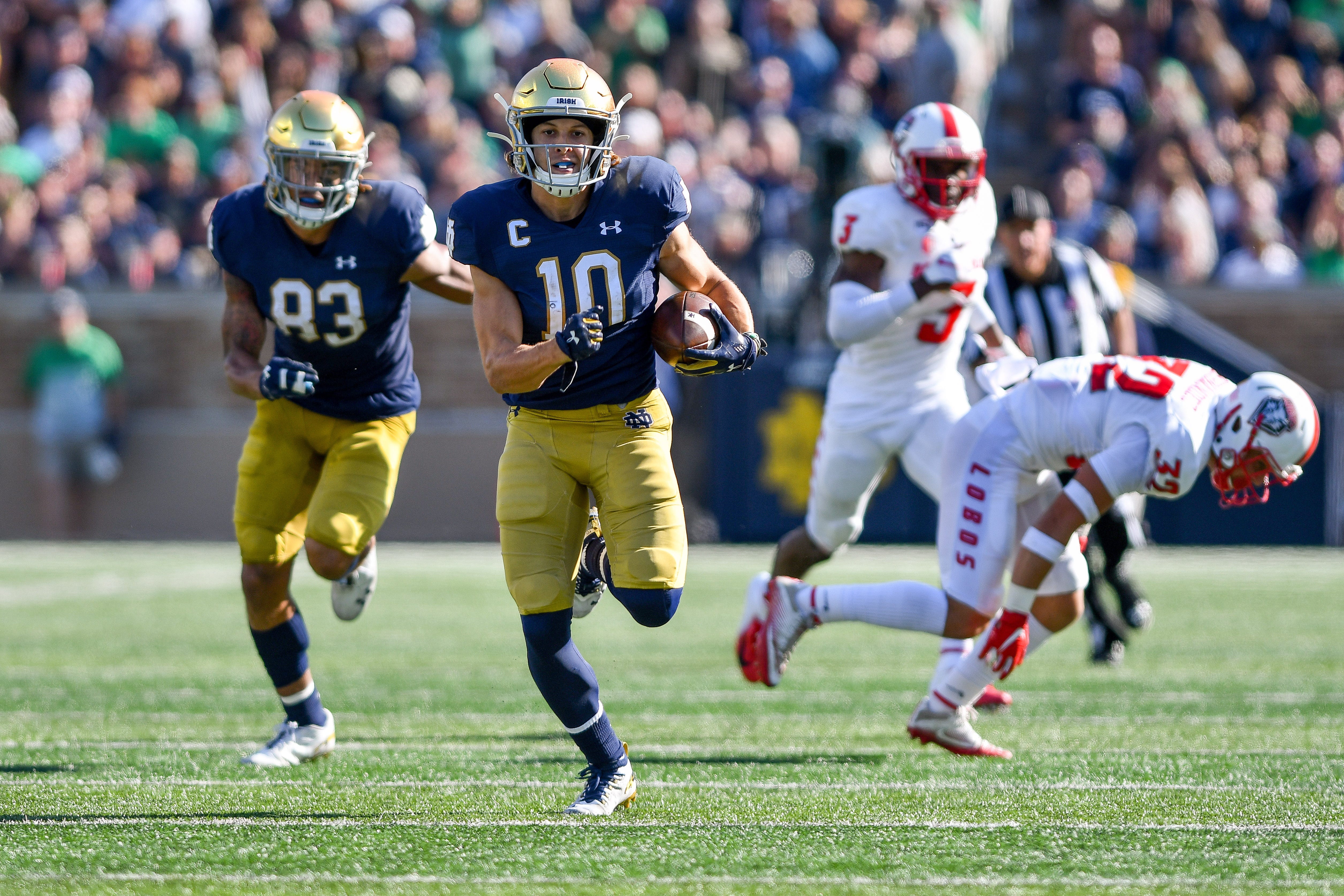 Notre Dame football knows it needs to stay explosive at Georgia