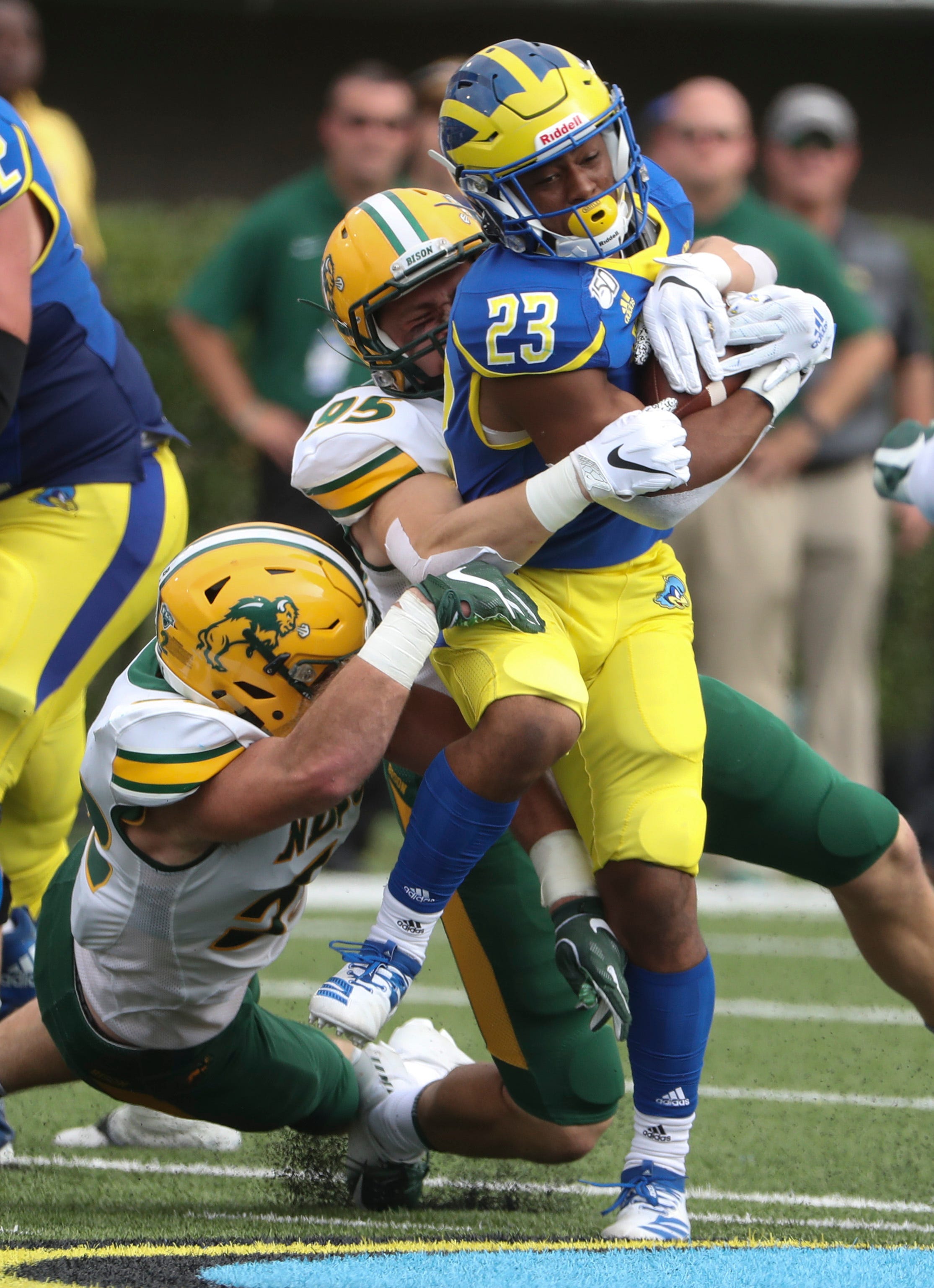 2 young running backs aim to earn carries in Blue Hens' backfield