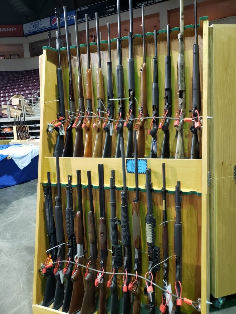 Letters: Don't blame guns shows and why we should be thankful