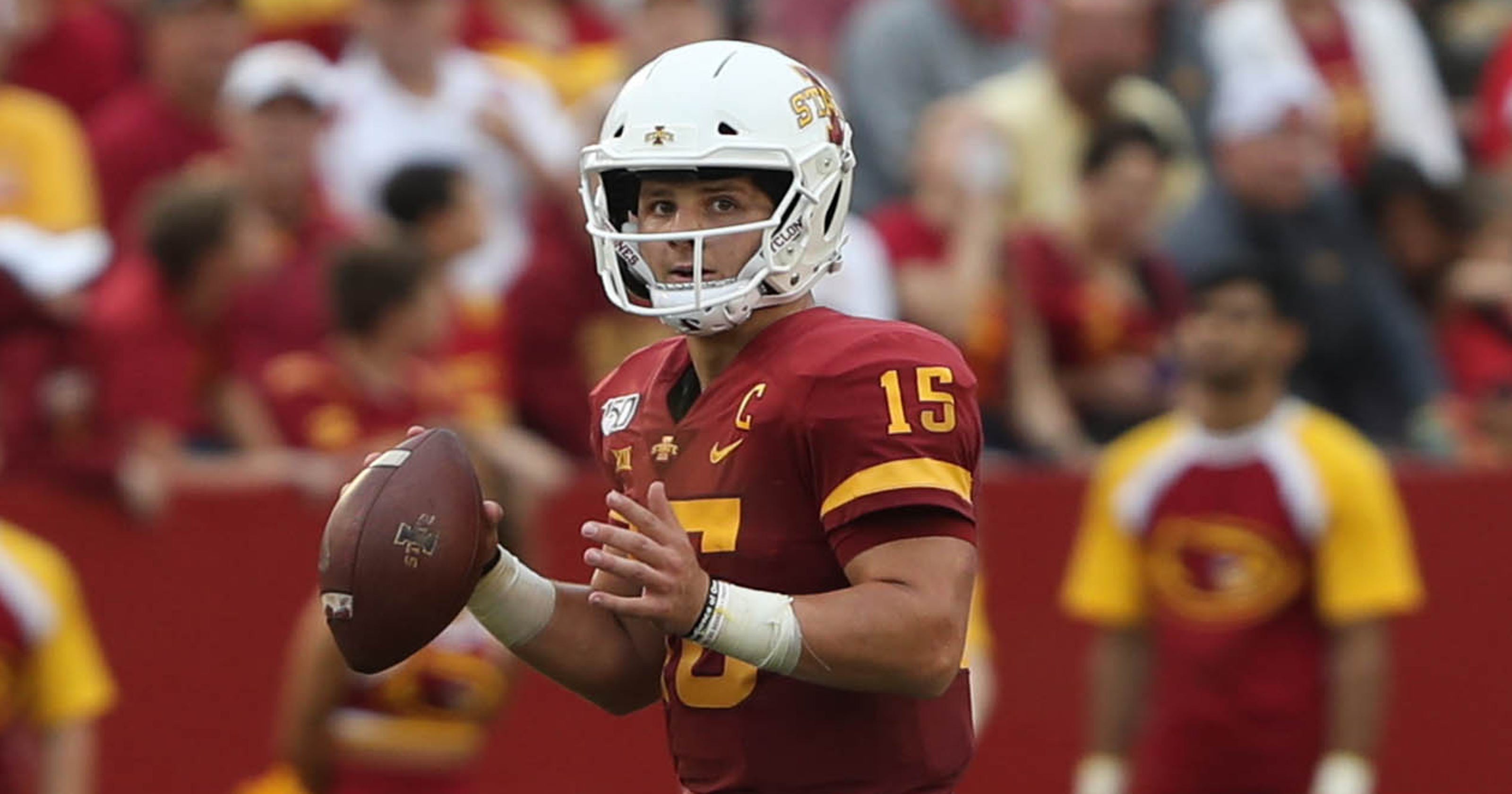 Iowa State's Brock Purdy speeding to the top of football career record ...