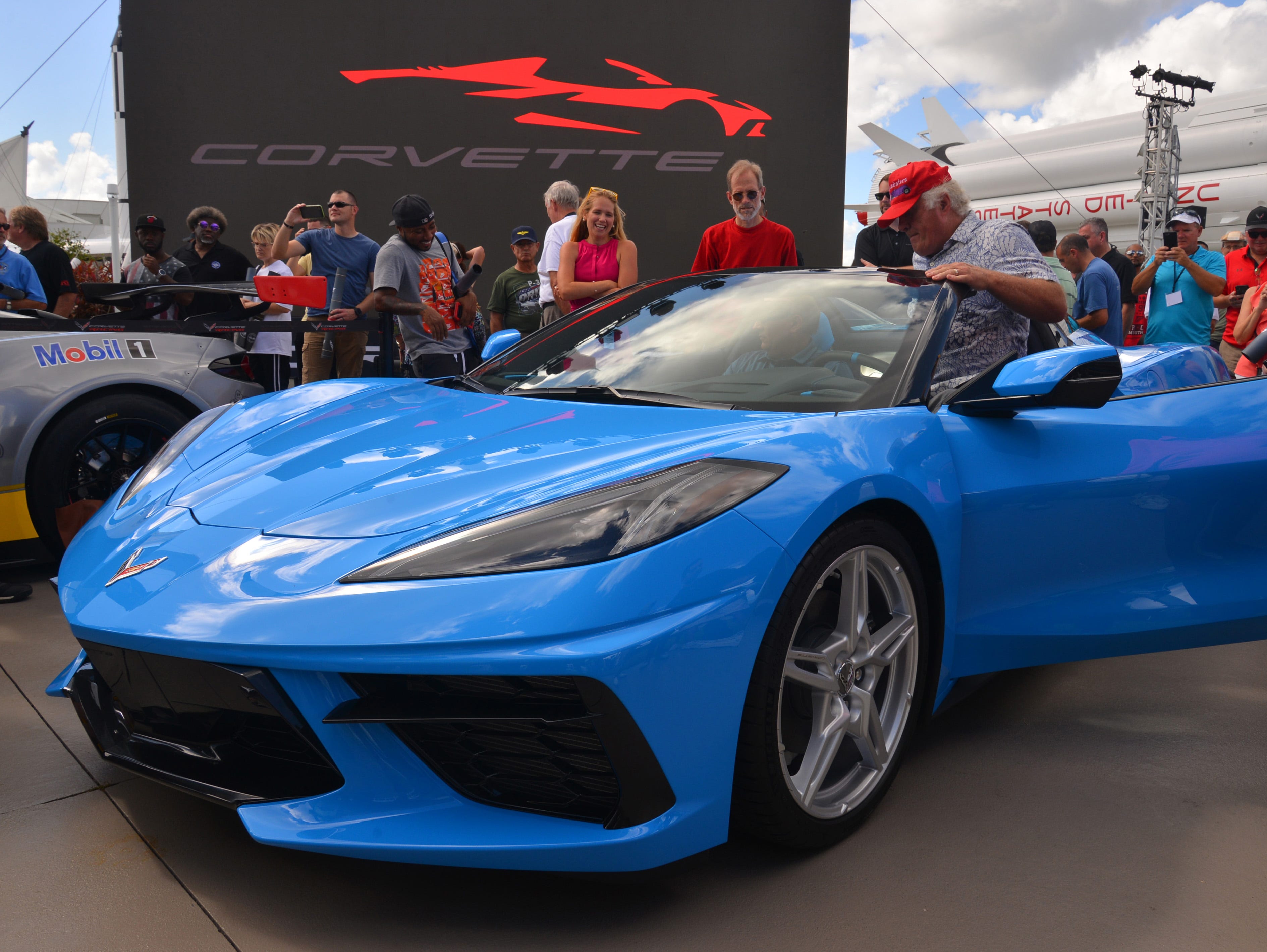 New 2020 Chevrolet Corvette unites astronauts at Kennedy Space Center
