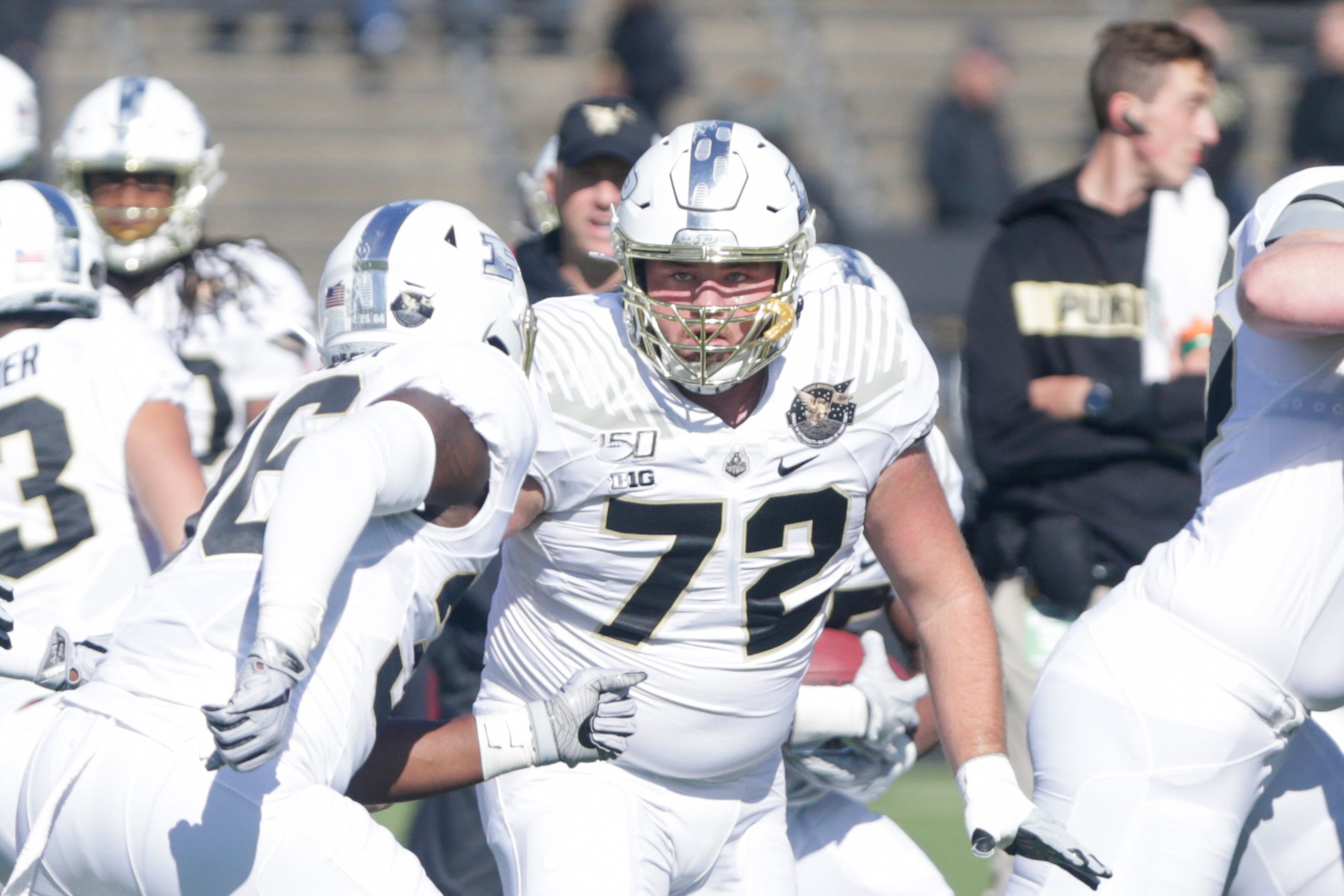 After brief detour, center Sam Garvin finds home at Purdue