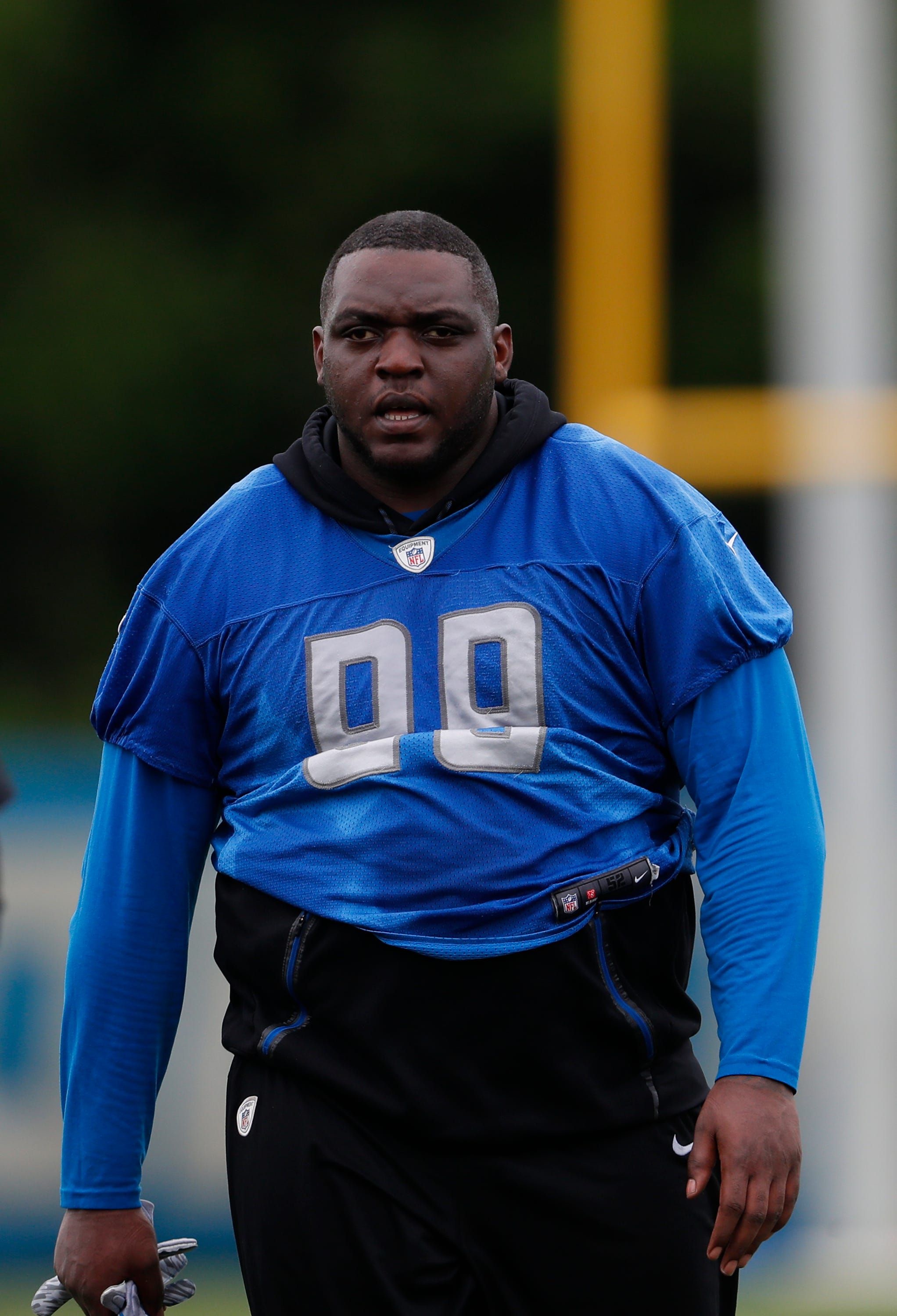 Detroit Lions promote defensive tackle John Atkins before Packers game