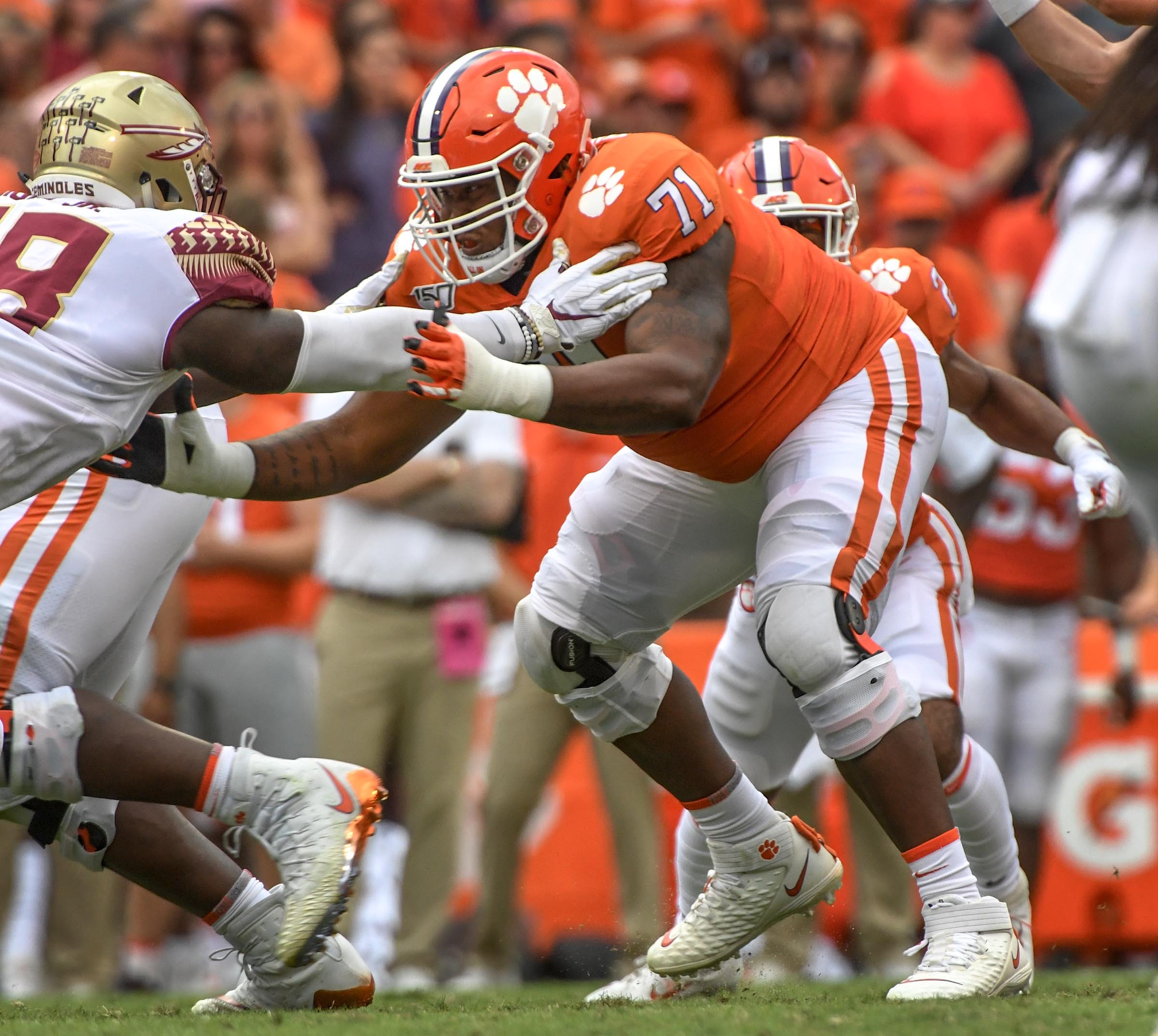 Clemson football scheduled for fifth night game this season